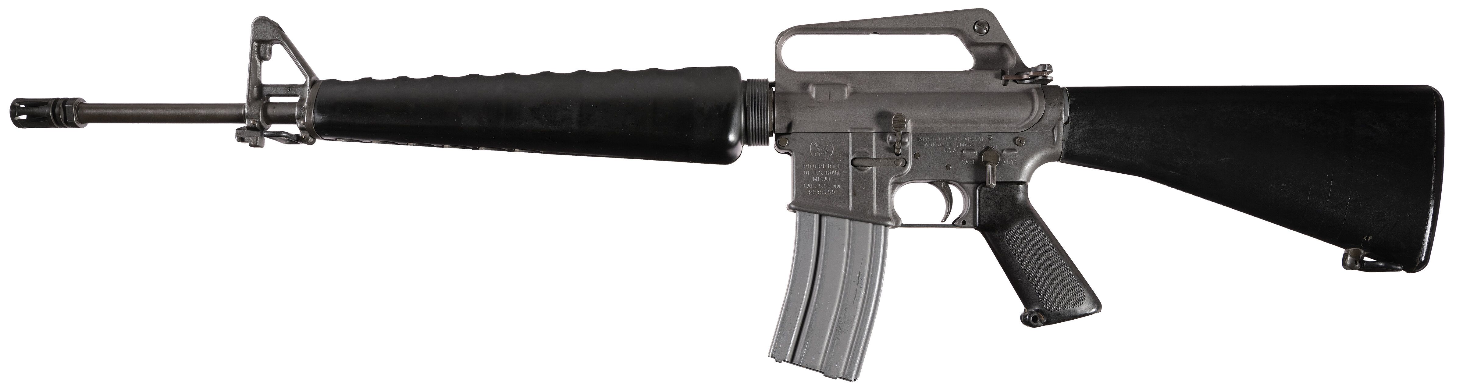 U.S. H&R M16A1 Rifle, Class III/NFA C&R Fully Transferable MG | Rock ...