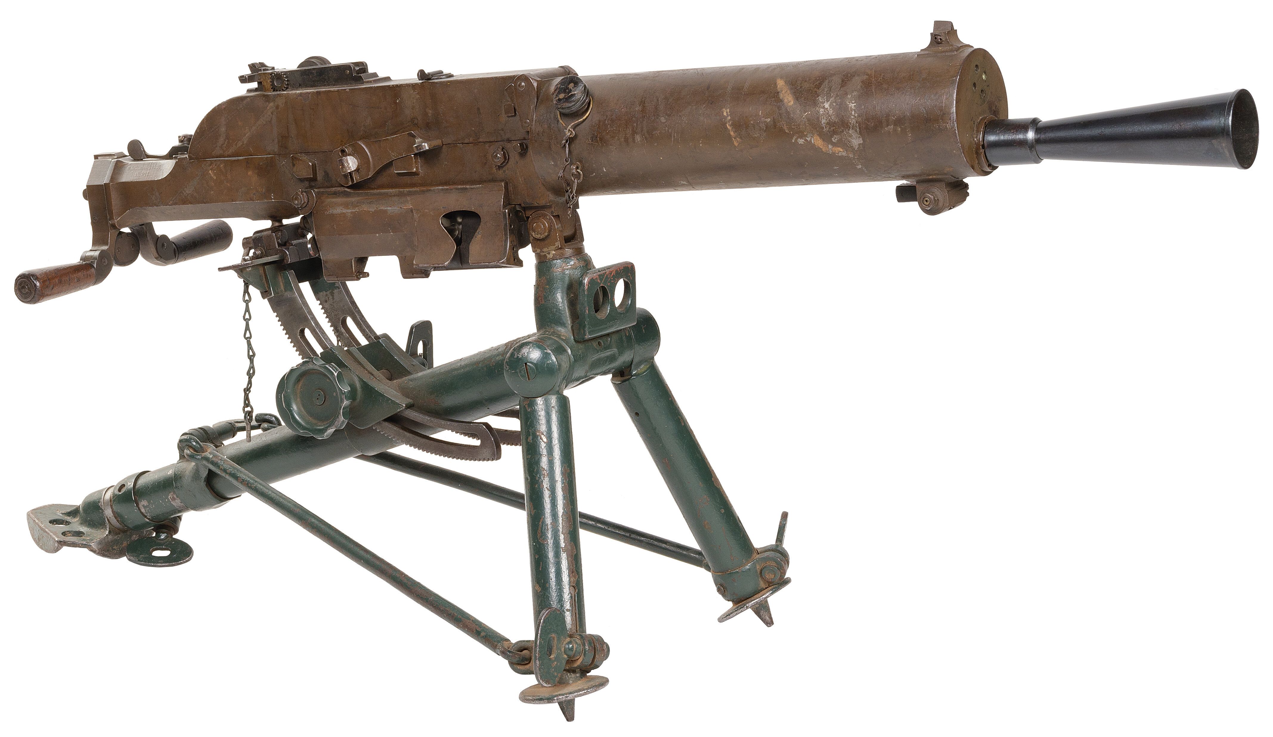 Steyr Model 07/12 Schwarzlose Machine Gun, Class III/NFA C&R | Rock ...