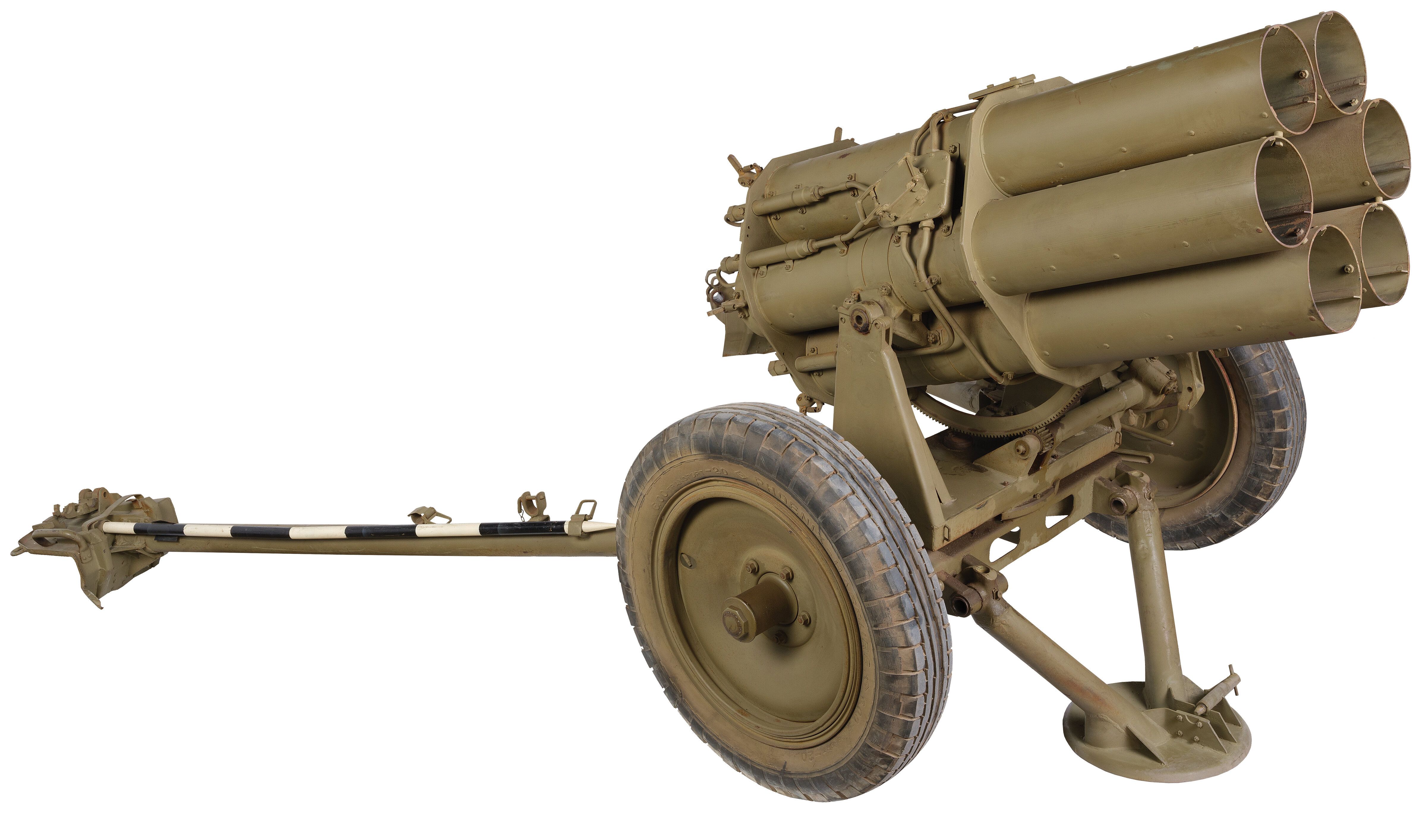 WWII German 15 cm Nbw 41 Launcher with Carriage Class III NFA DD | Rock ...