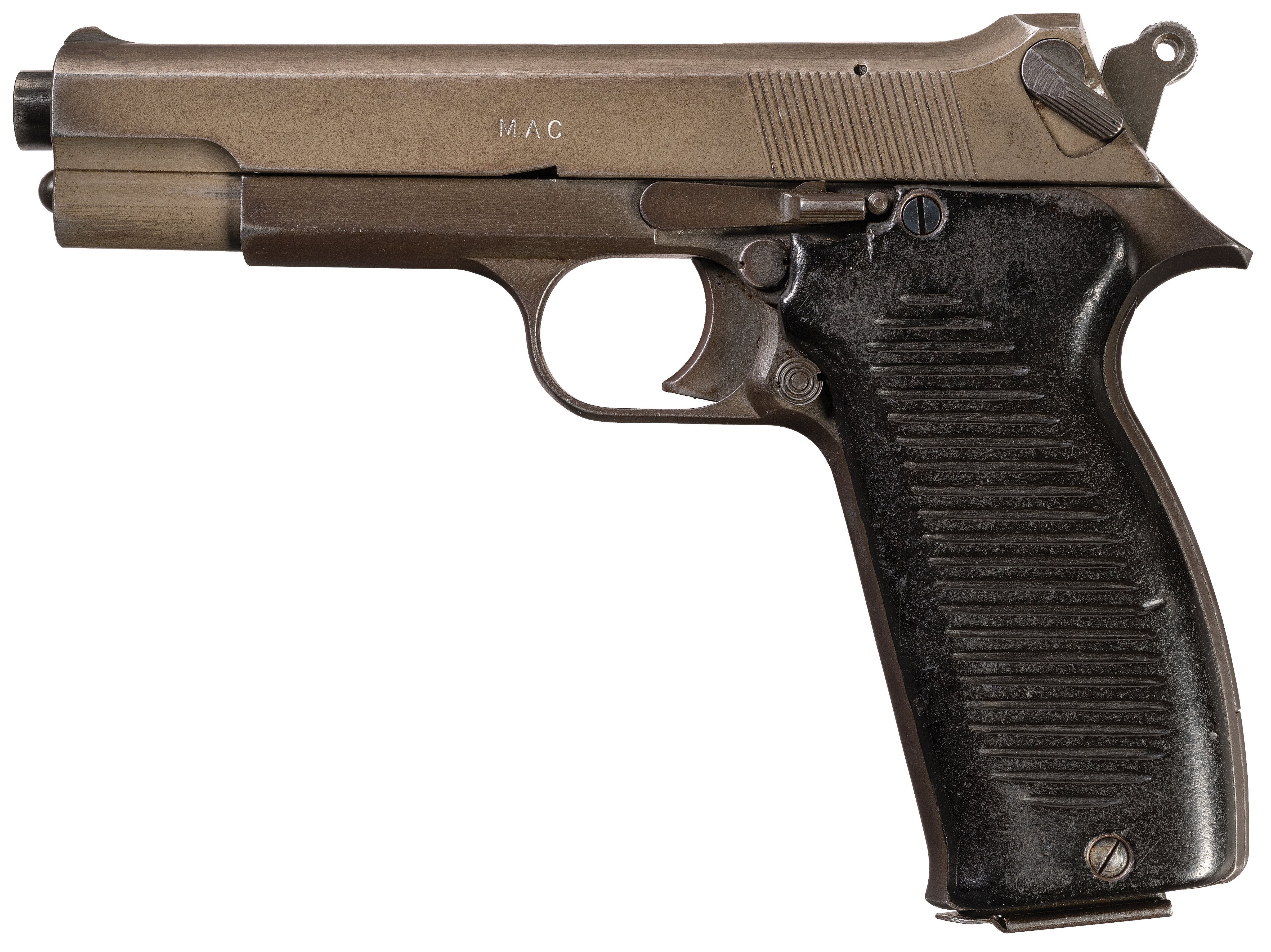 Scarce French MAC Model 1950 Semi-Automatic Pistol | Rock Island Auction