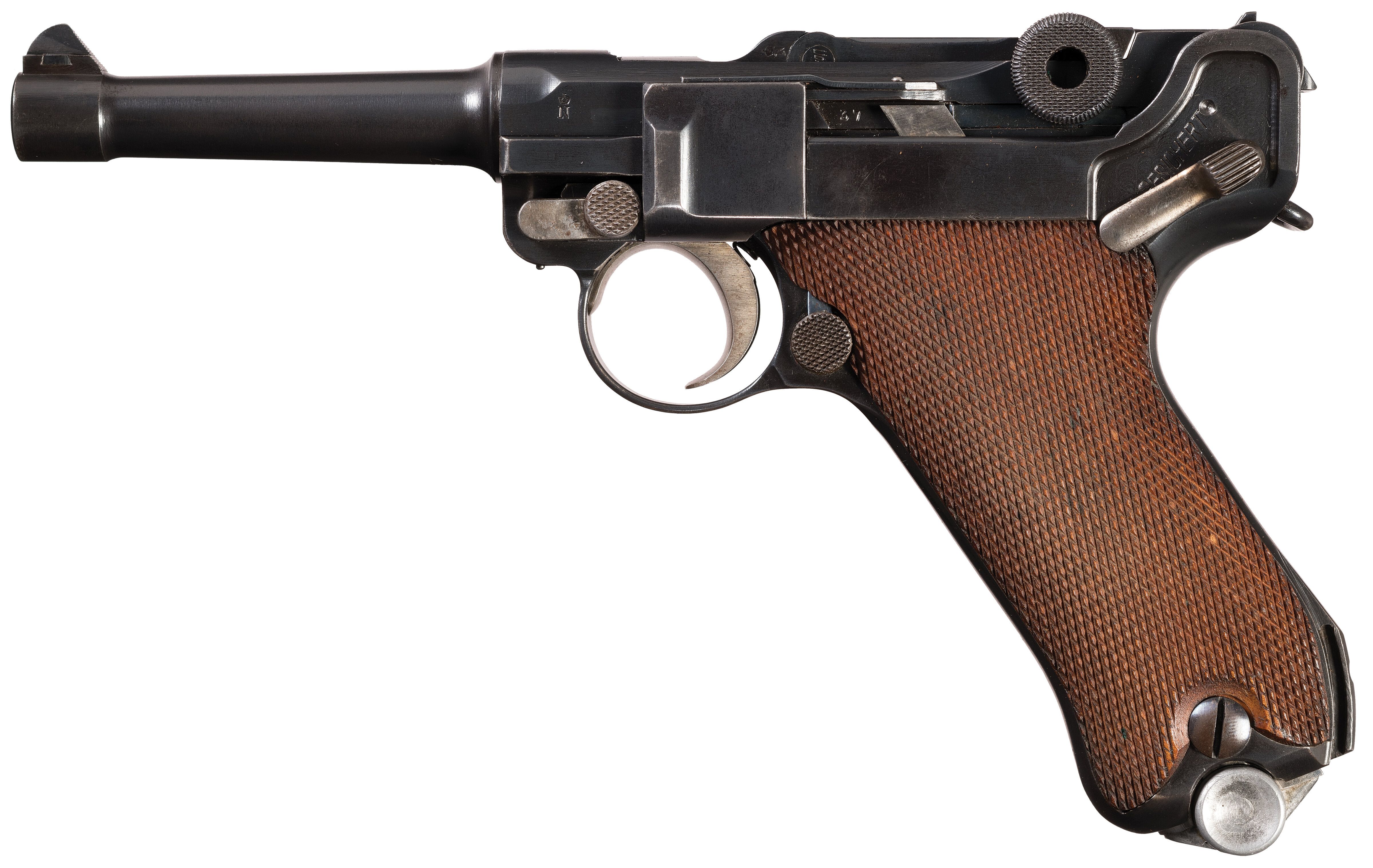 DWM Model 1920 German Police Rework Luger Pistol | Rock Island Auction