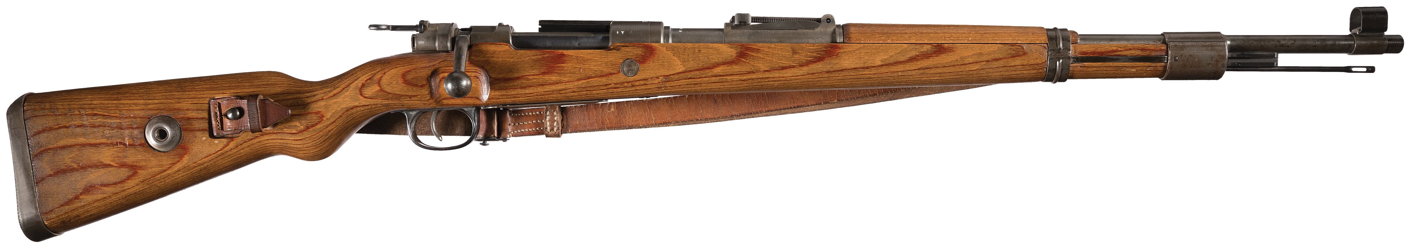 Wwii German Gustloff Werke Bcd 4 K98k Long Rail Sniper Rifle Rock
