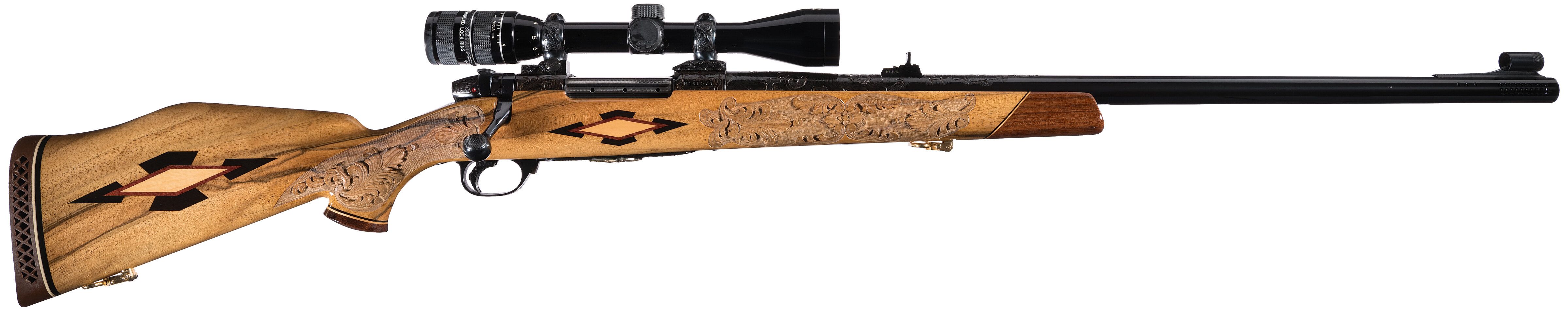 Factory Engraved Weatherby Mark V Rifle in .460 Weatherby Magnum | Rock ...