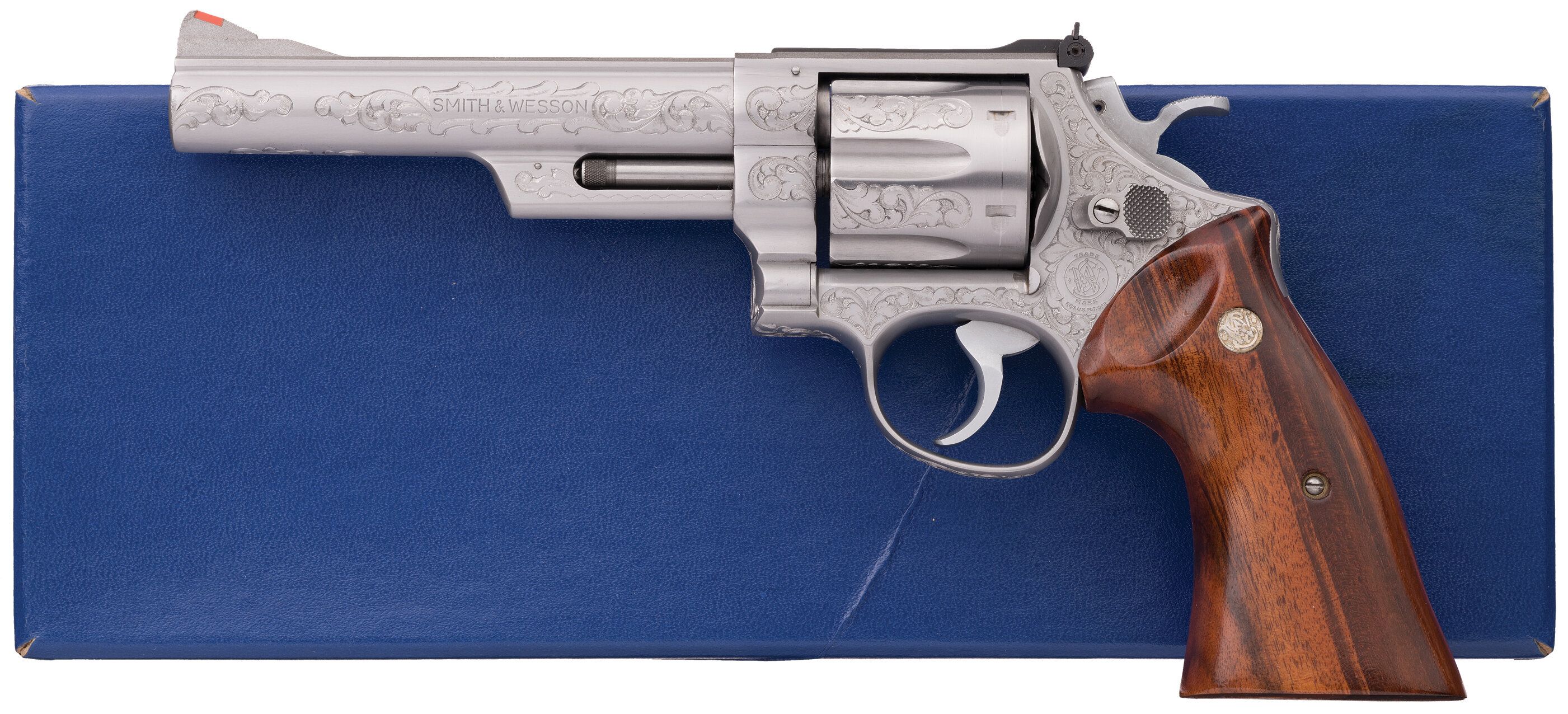 Factory Engraved Smith & Wesson Model 629 Revolver with Case | Rock ...