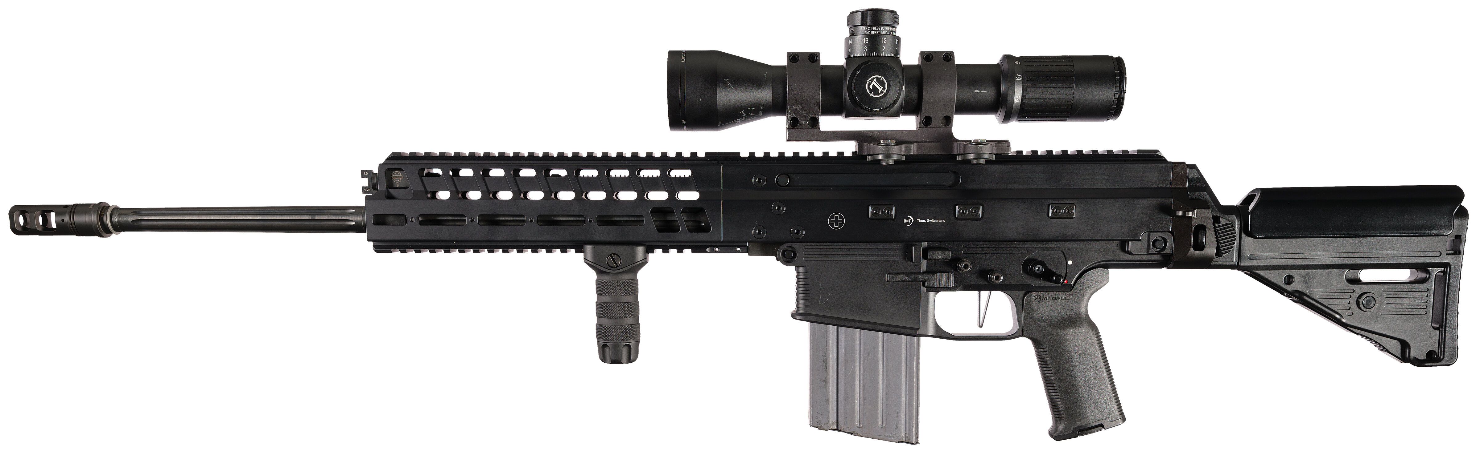 Swiss Brugger & Thomet APC308 DMR Rifle with Leupold Scope | Rock ...