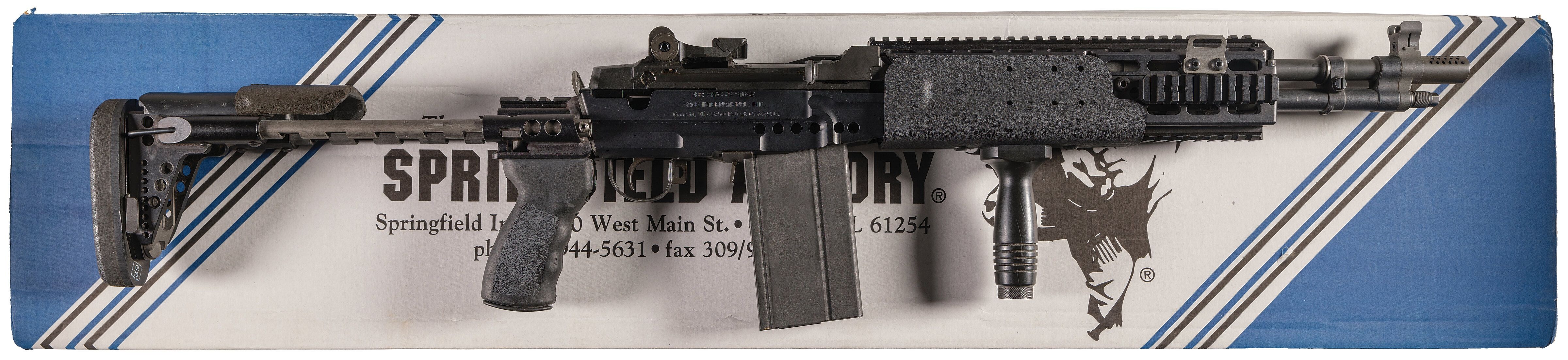 Springfield Armory Inc. M1A SOCOM-16 Rifle with Sage EBR Chassis | Rock ...