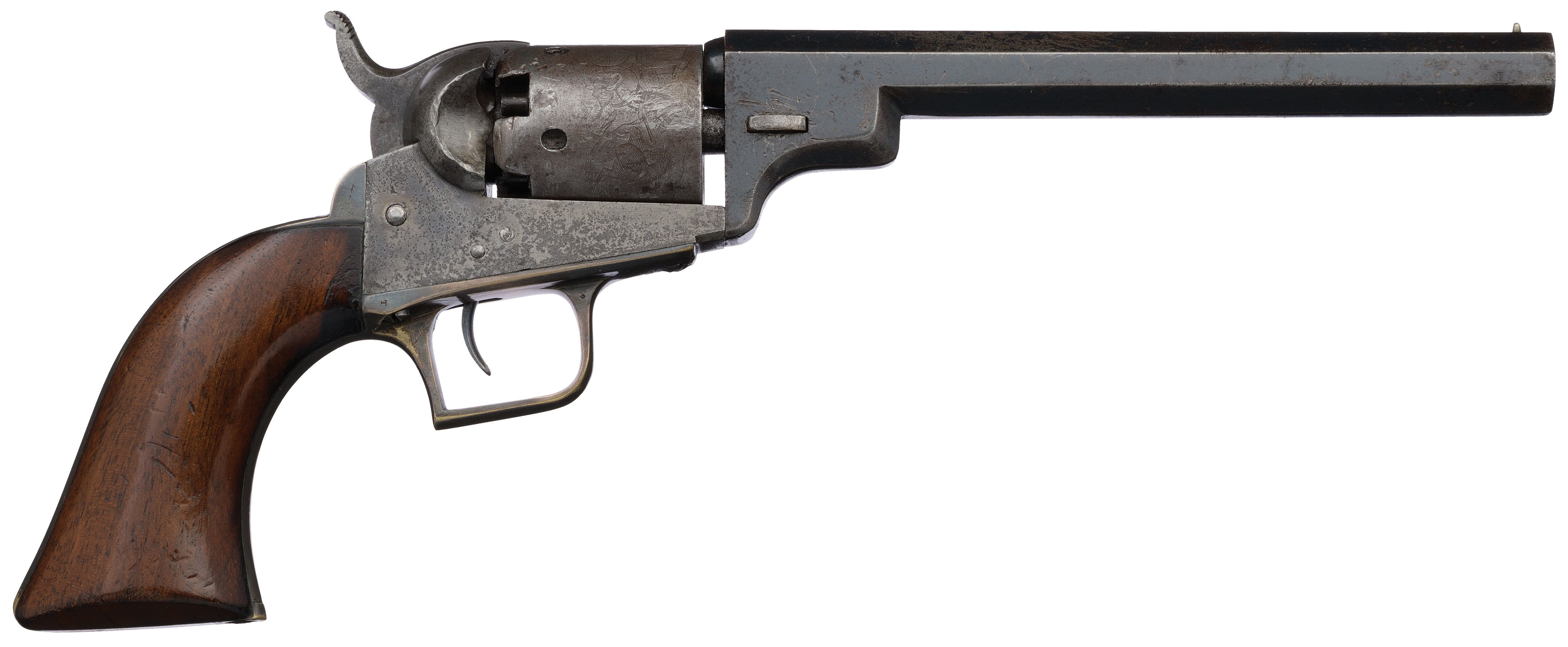 Colt Model 1848 Baby Dragoon Percussion Revolver with Holster | Rock ...