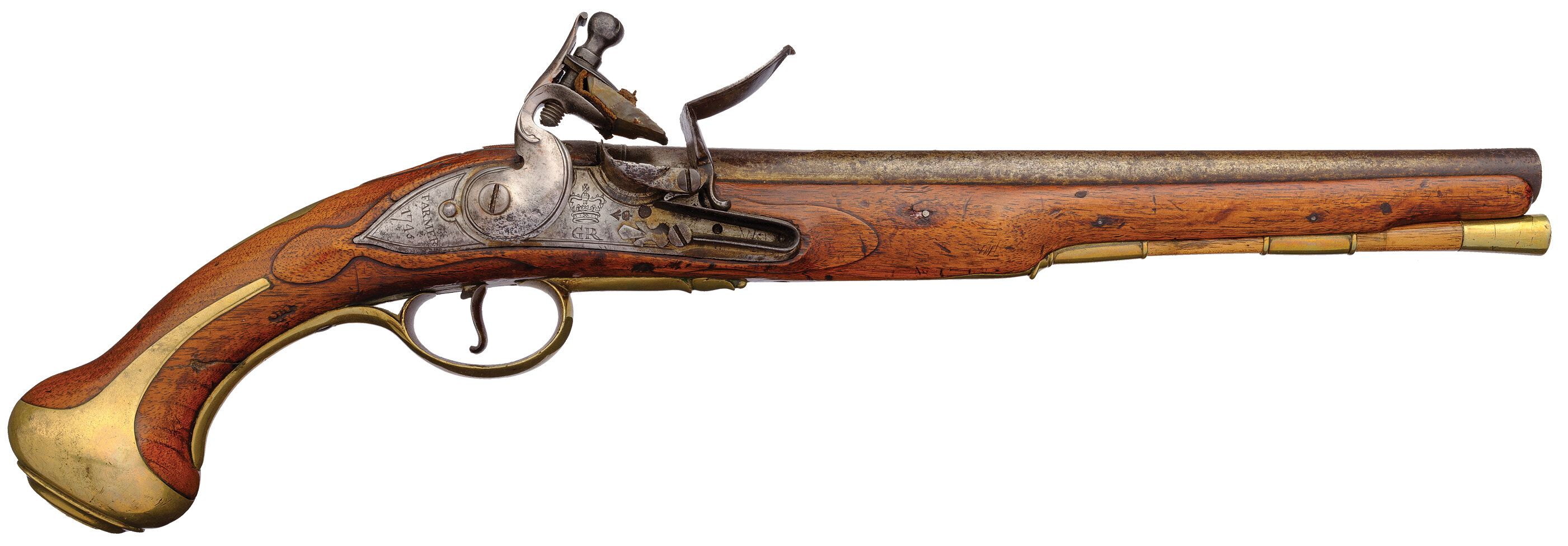 British Pattern 1738 Land Service Flintlock Pistol | Rock Island Auction