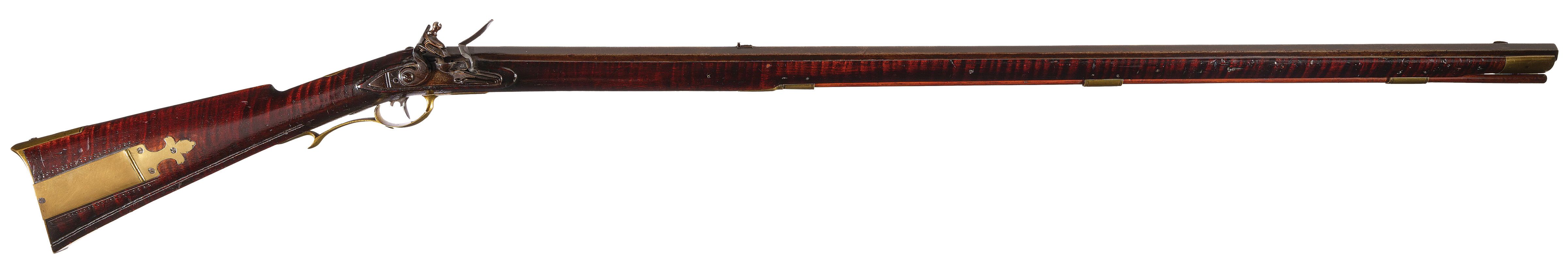 Golden Age American Flintlock "Smooth Rifle" | Rock Island Auction