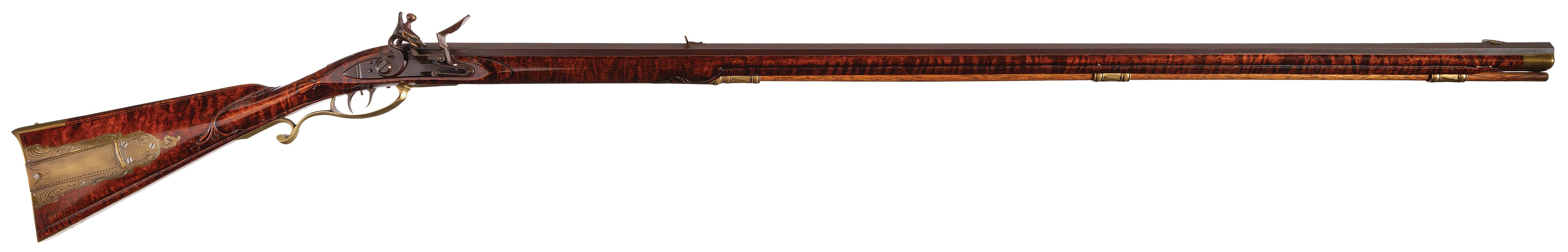 John Bivins Contemporary Flintlock American Long Rifle | Rock Island ...