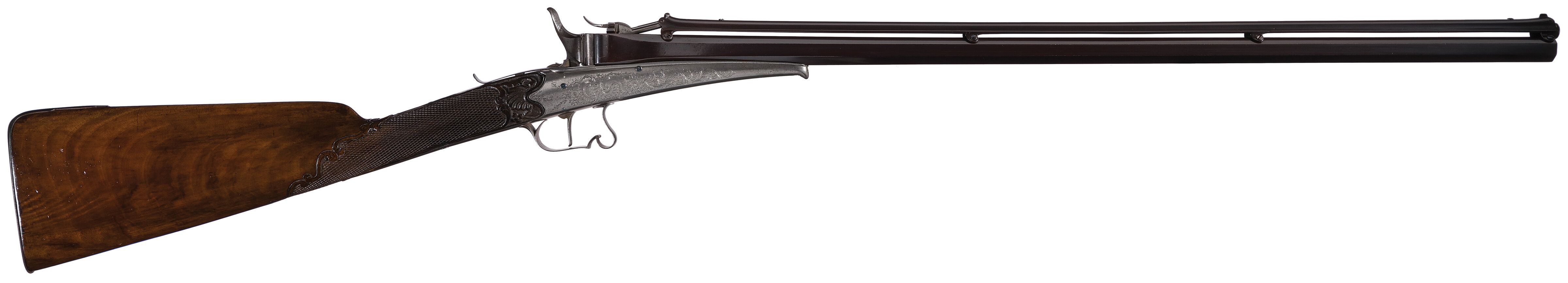 Collette Patent Gravity-Feed Breechloading Saloon/Target Rifle | Rock ...