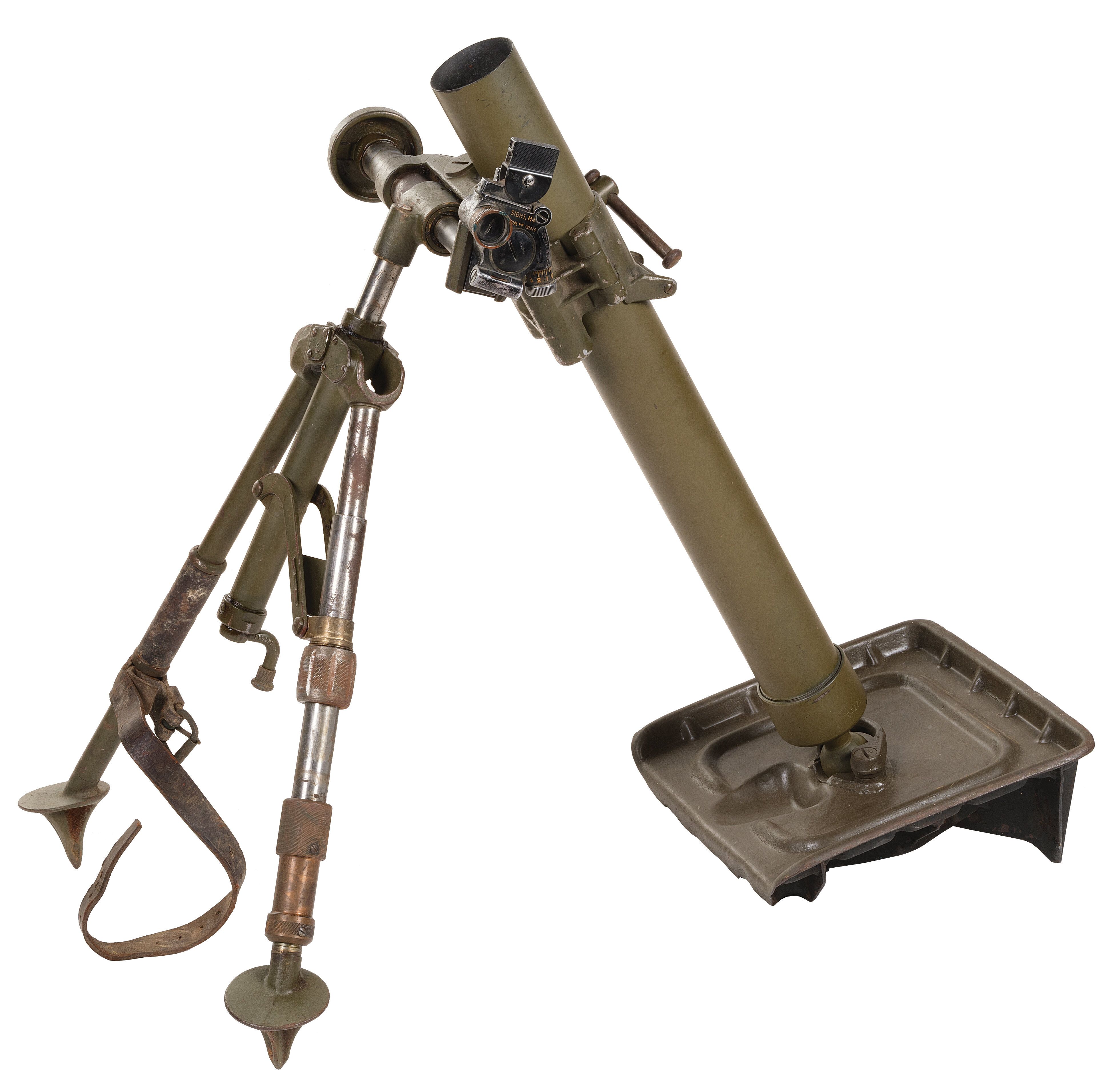 U.S. KVS M2 60mm Mortar, Class III/NFA Destructive Device | Rock Island ...