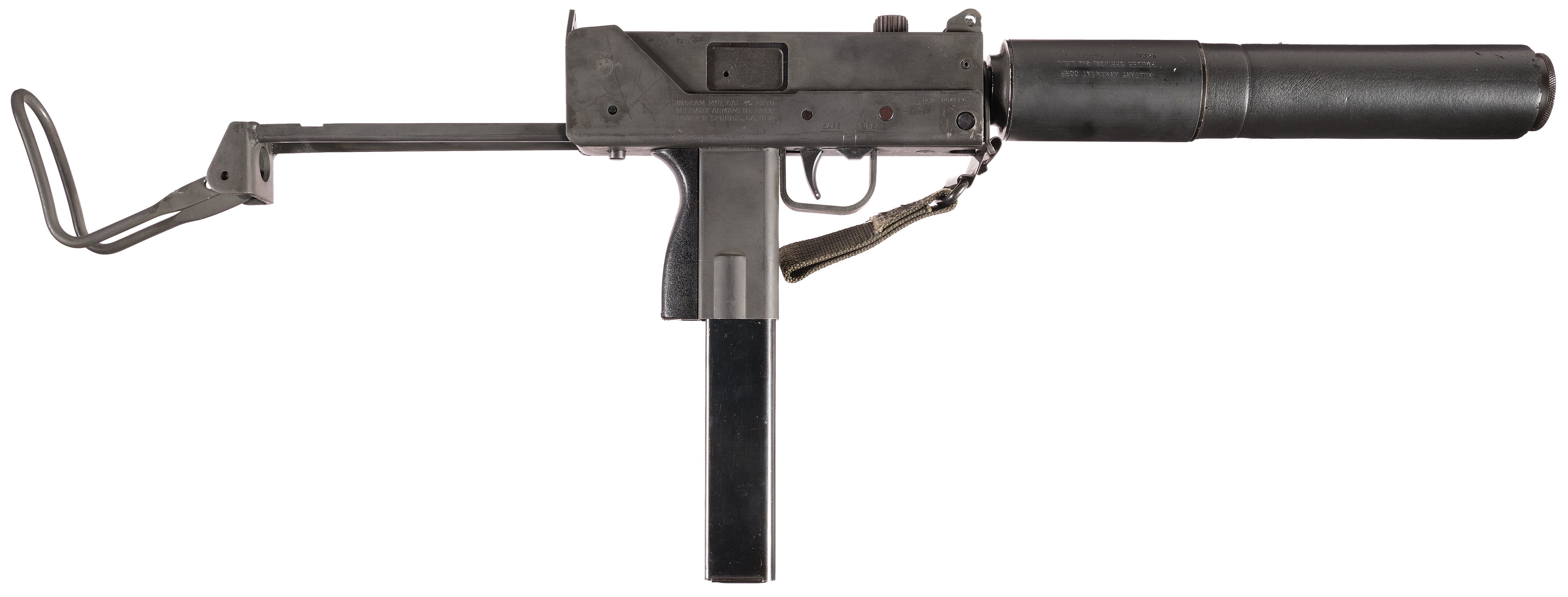 Military Armament Corporation M10 SMG/Silencer Set Class III/NFA | Rock ...