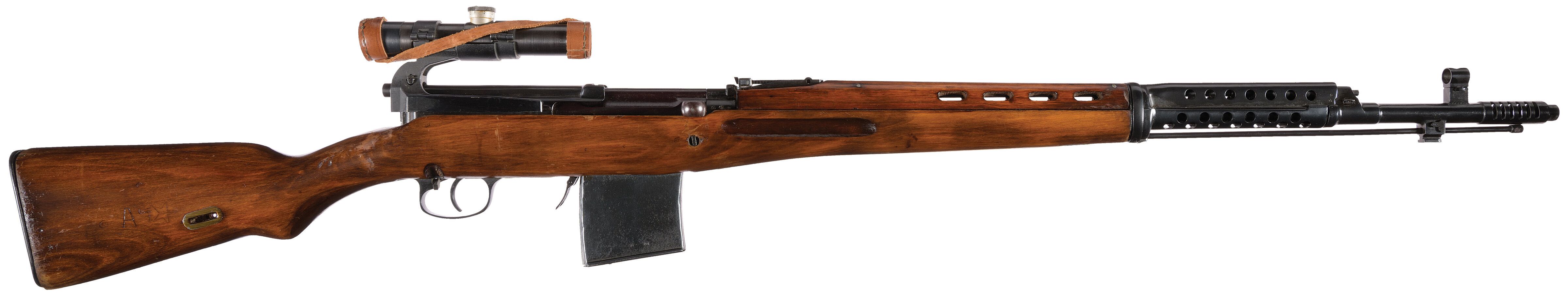 Soviet Tula Arsenal Tokarev SVT-40 Rifle with Scope | Rock Island Auction