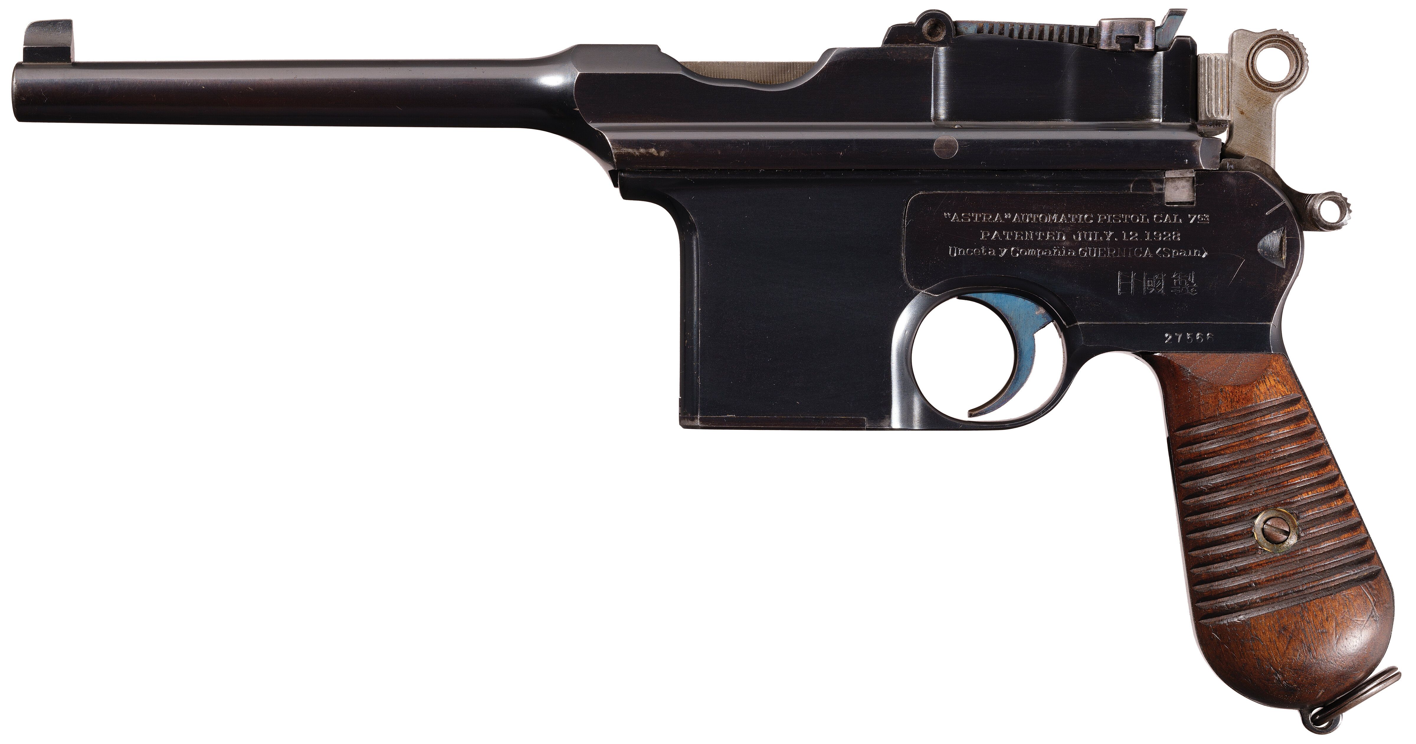 Astra Model 900 Broomhandle with Shoulder Stock Holster | Rock Island ...