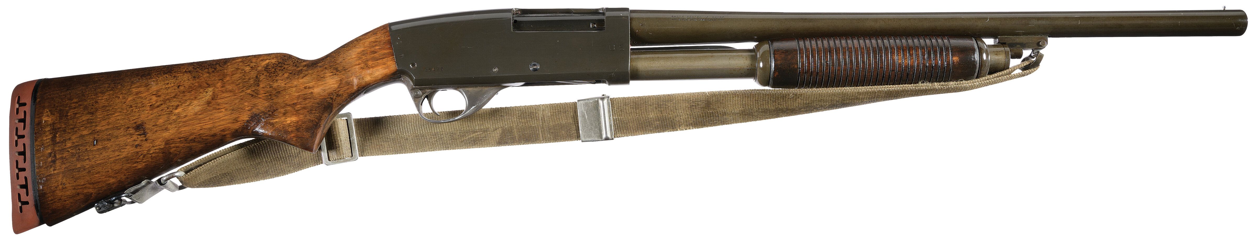 Vietnam Era U.S. Stevens Model 77E Slide Action Riot Shotgun | Rock ...