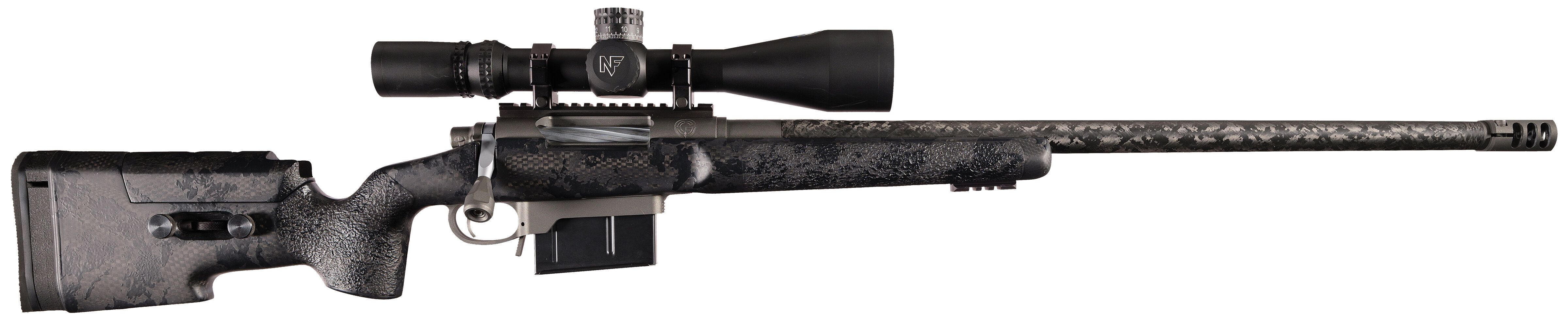 Gunwerks LR-1500 Verdict Rifle in .338 Lapua with Case and Scope | Rock ...