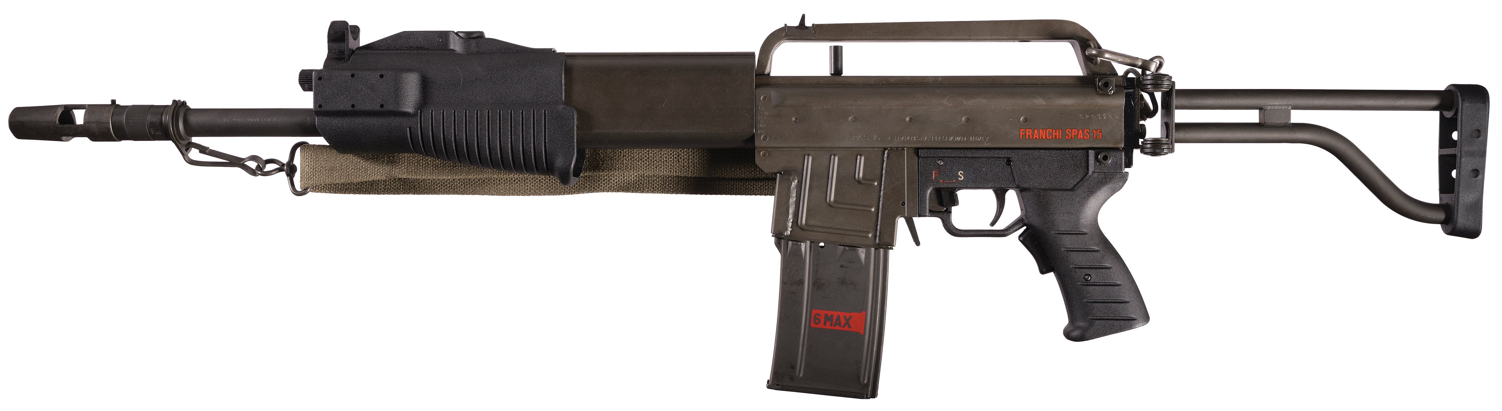 Franchi SPAS-15 Slide Action/Semi-Automatic Shotgun | Rock Island Auction