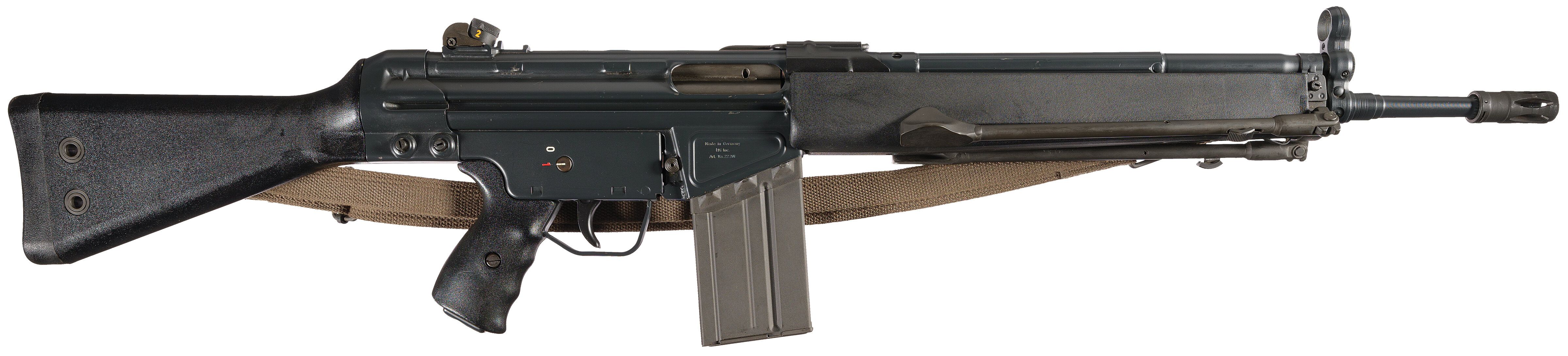 Pre-Ban Heckler & Koch HK91 Rifle with Extra Stocks | Rock Island Auction