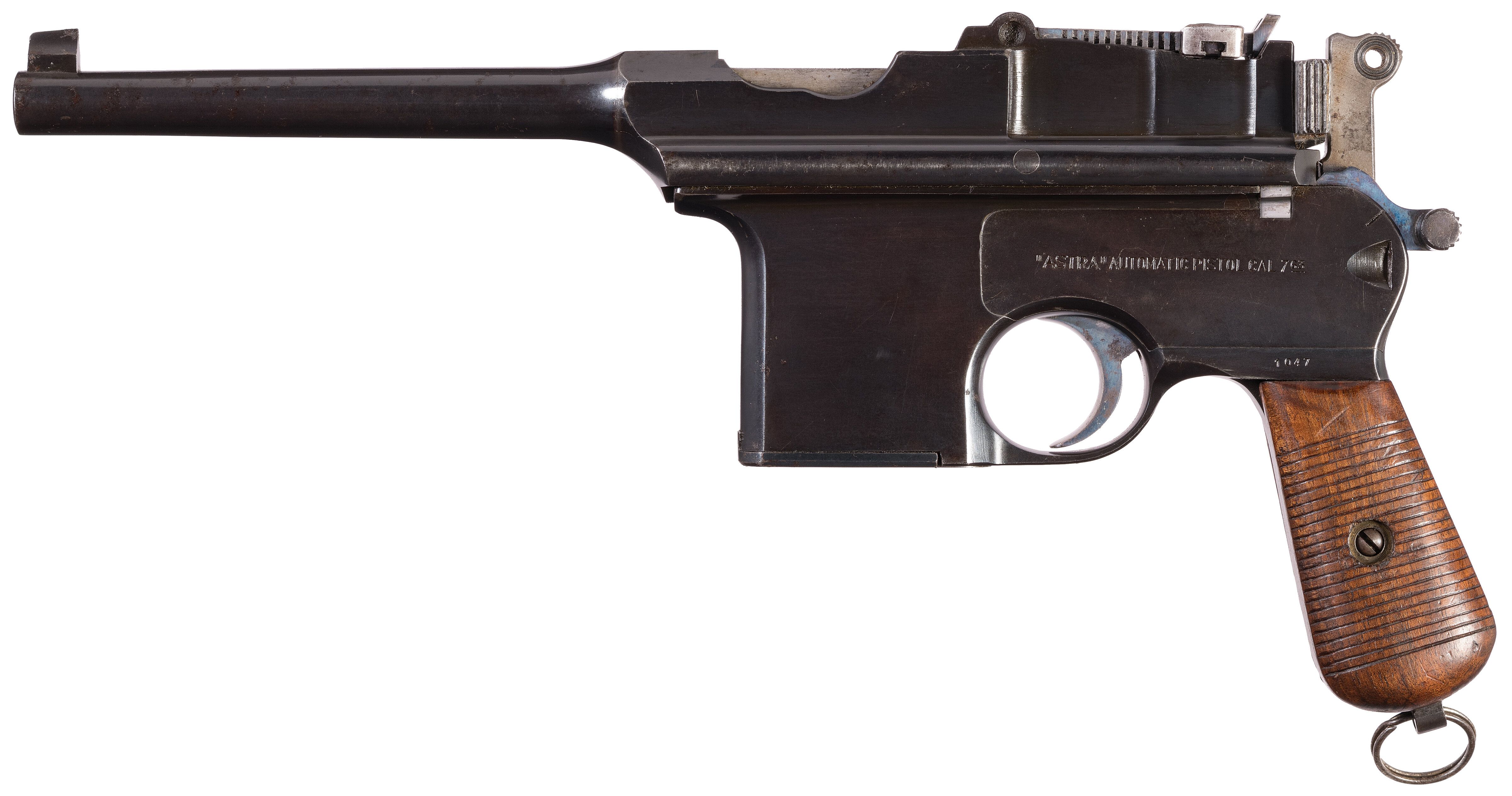 Astra Model 900 Broomhandle Semi-Automatic Pistol | Rock Island Auction
