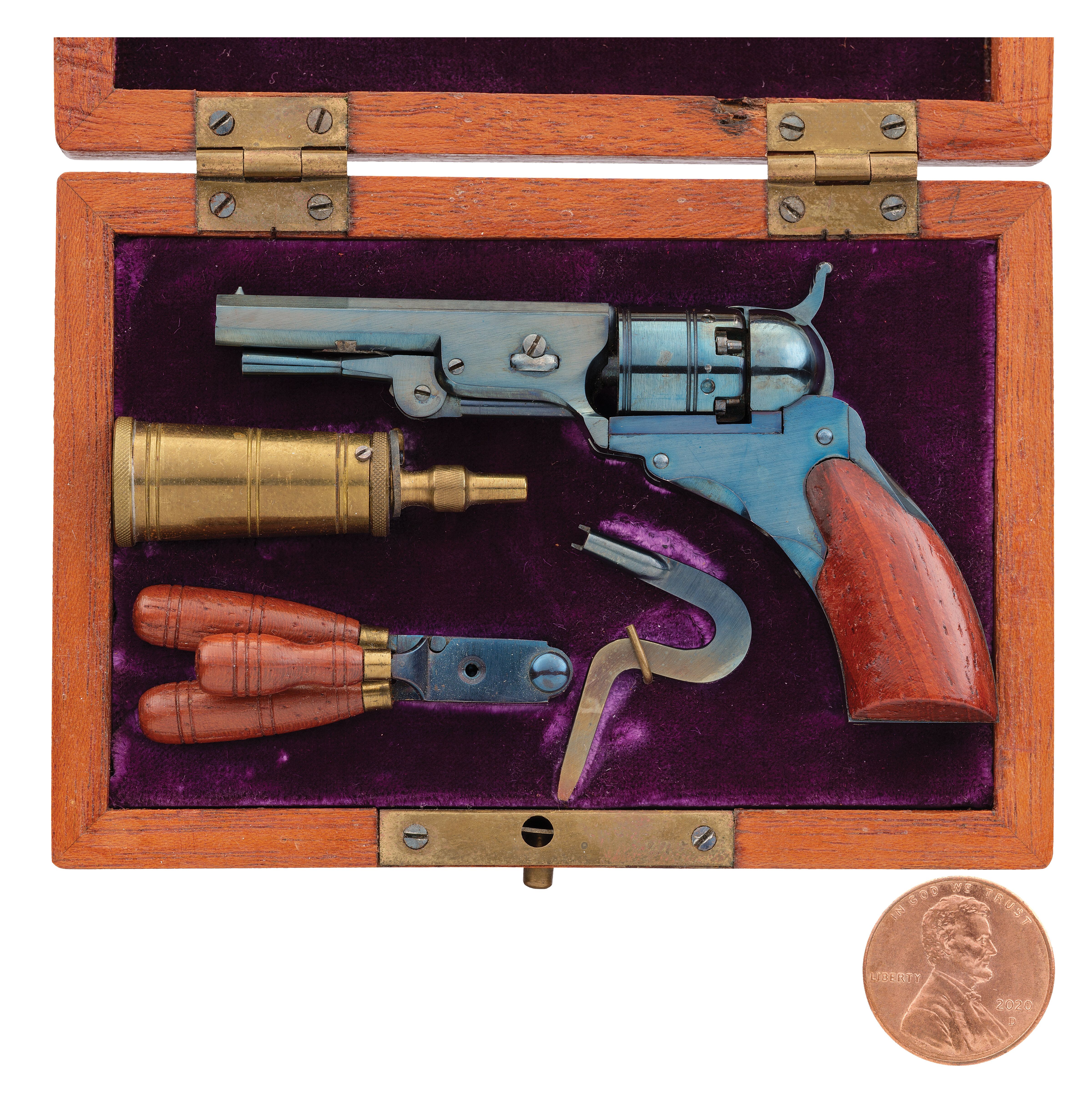 Tom P. Weston Miniature Colt Paterson No. 1 Revolver | Rock Island Auction