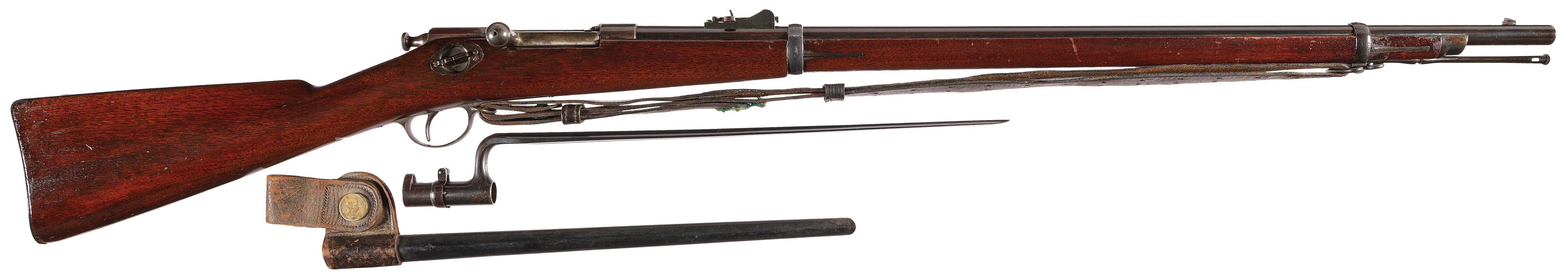 U.S. Army First Model Winchester-Hotchkiss Bolt Action Rifle | Rock ...