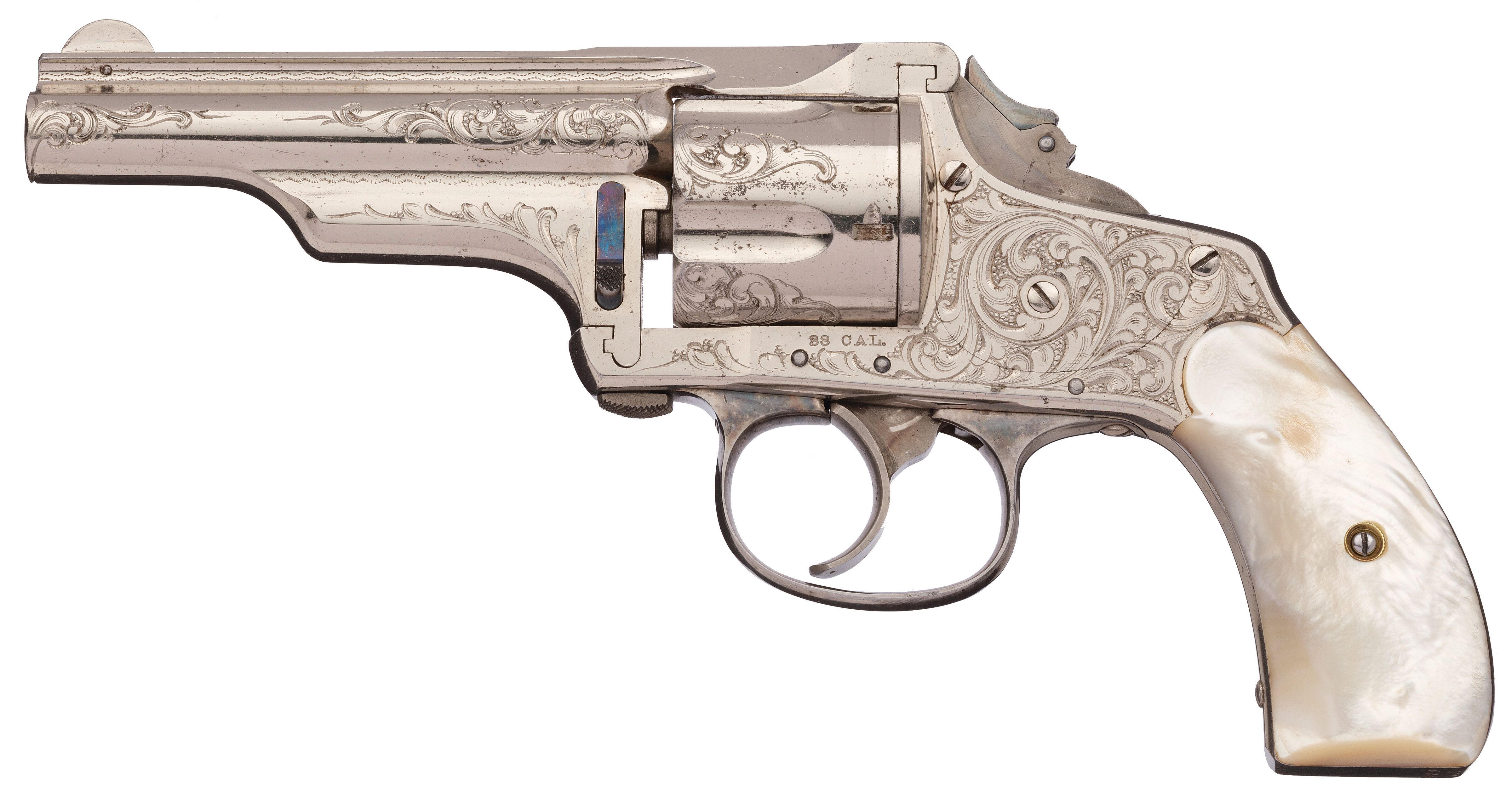 Inscribed Engraved Merwin, Hulbert & Co. Medium Frame Revolver | Rock ...