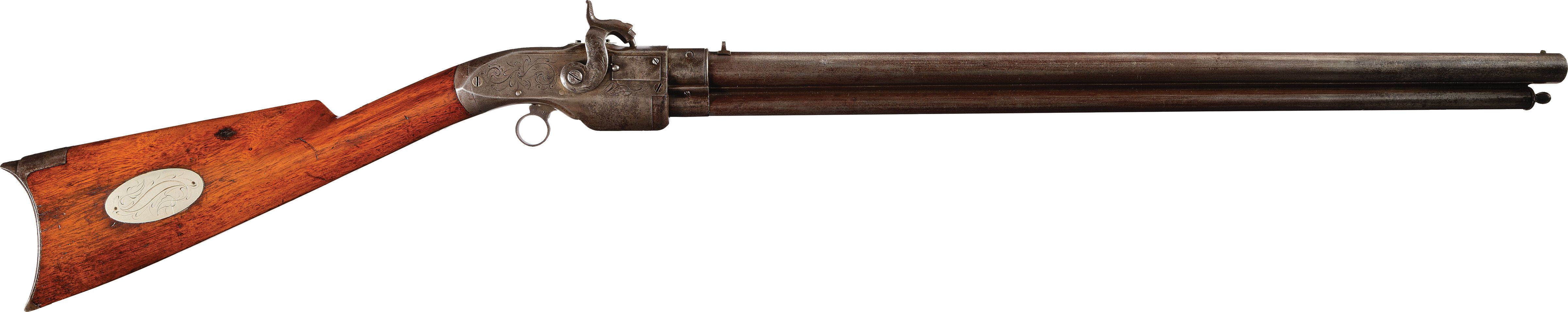 Robbins & Lawrence Second Model Smith-Jennings Repeating Rifle | Rock ...