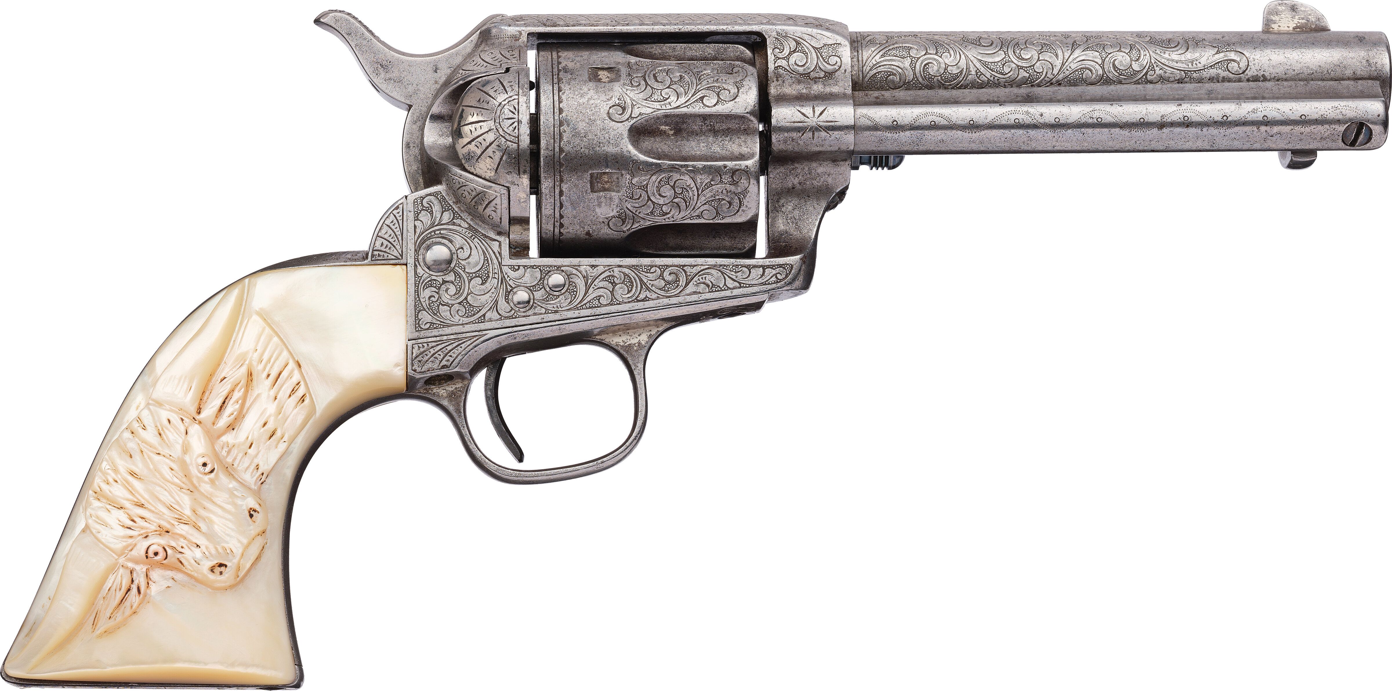 New York Engraved Colt Single Action Army Revolver Rock Island Auction