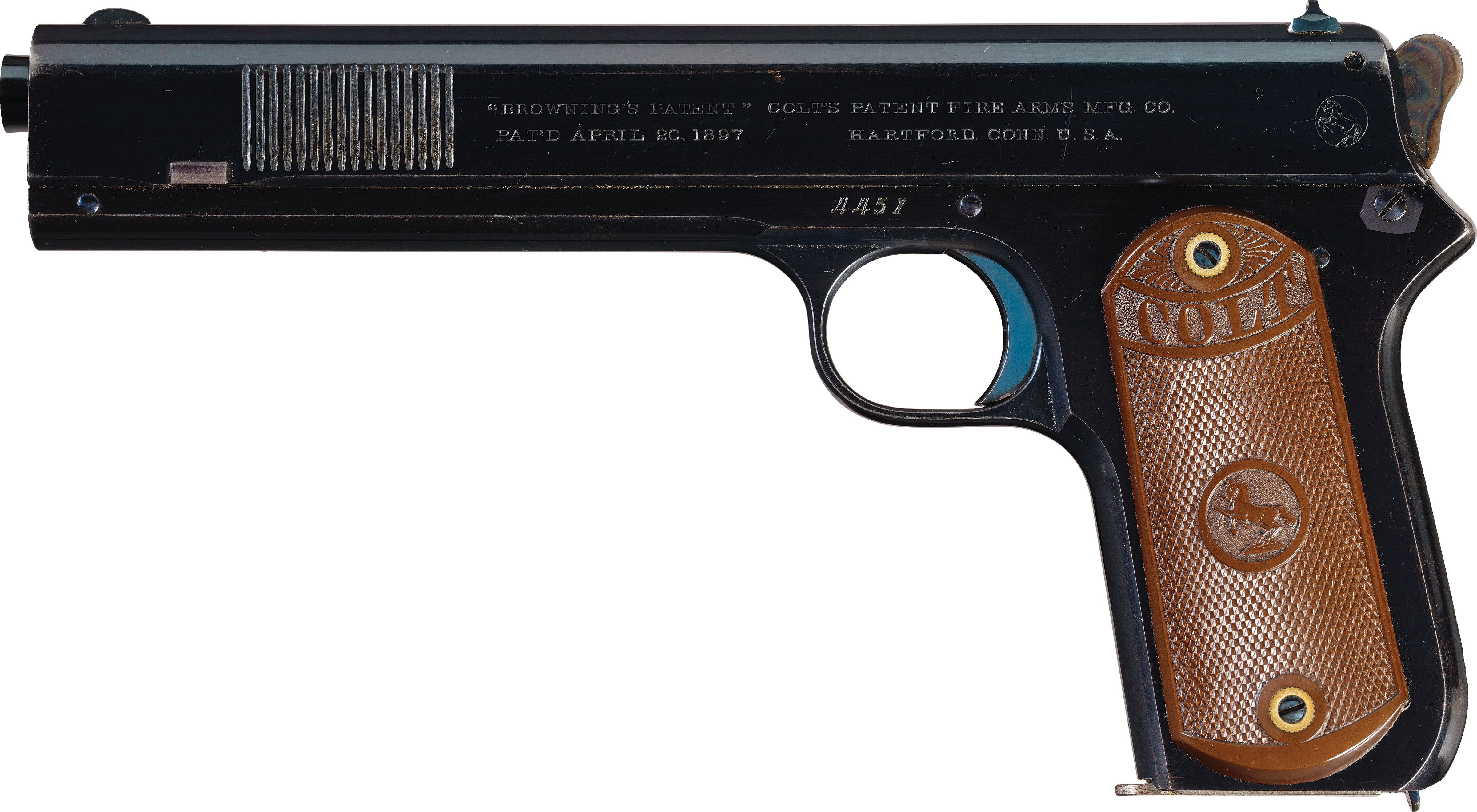 Early Production Colt Sporting Model 1902 Semi-Automatic Pistol | Rock ...