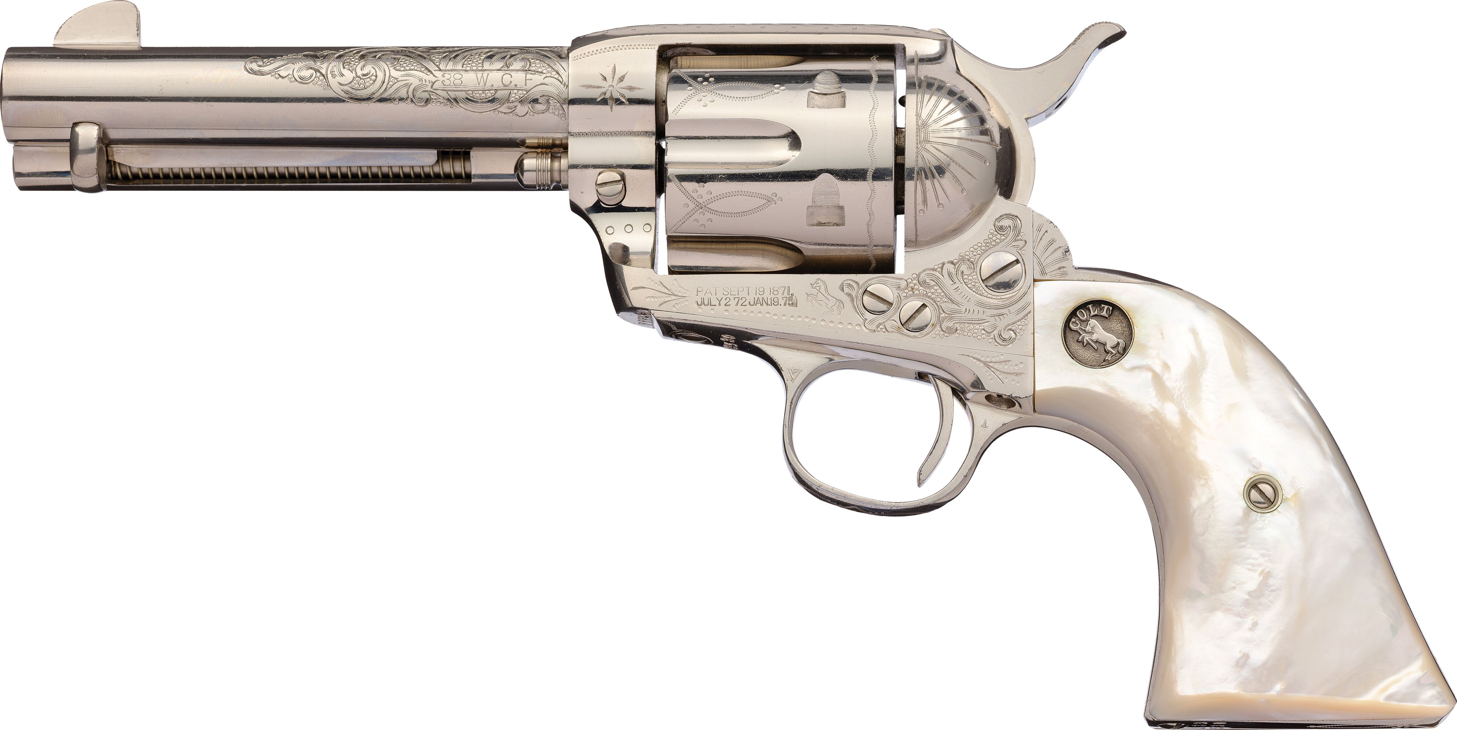 Factory Engraved Colt Single Action Army Revolver | Rock Island Auction