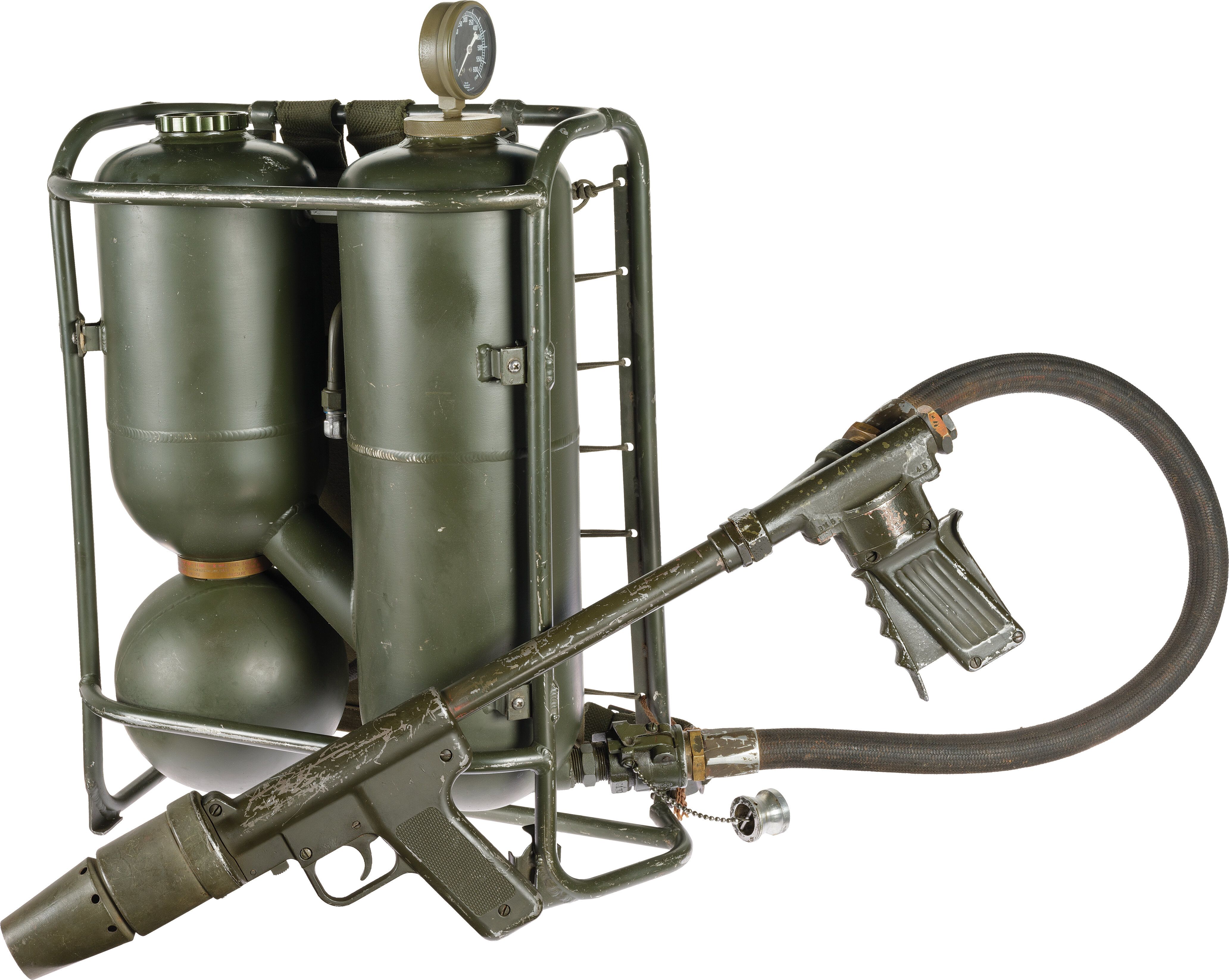 Vietnam War Era U.S. M9-2 Flame Thrower with M27 Service Kit | Rock ...