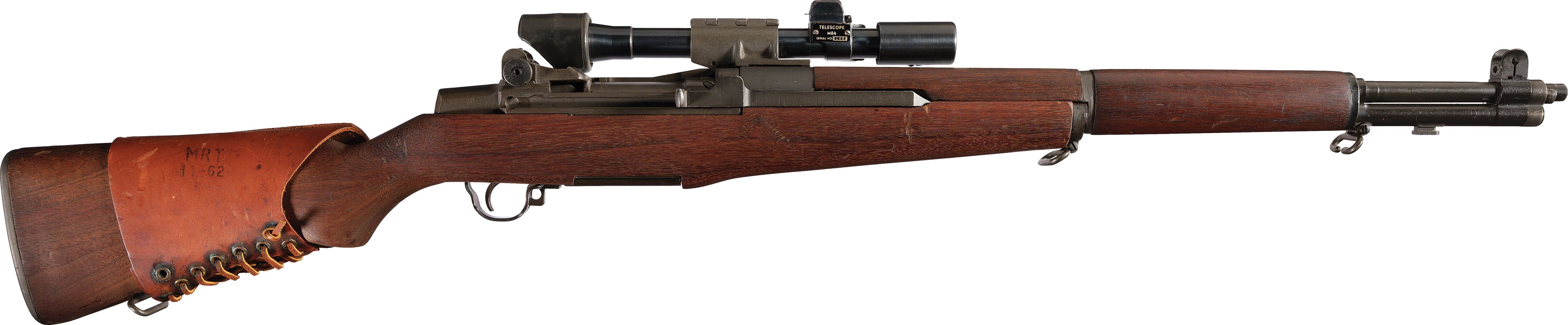 U.S. Winchester M1D Garand Sniper Rifle with M84 Scope | Rock Island ...