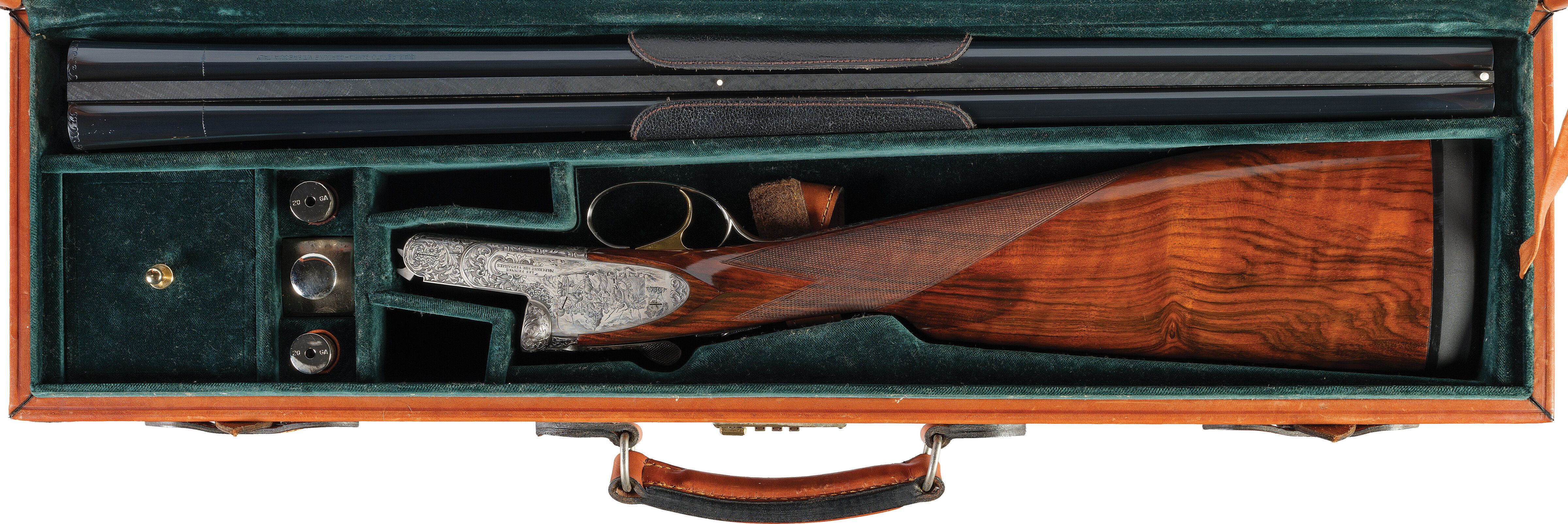 Engraved Renato Gamba French Revolution Bicentennial Shotgun | Rock ...
