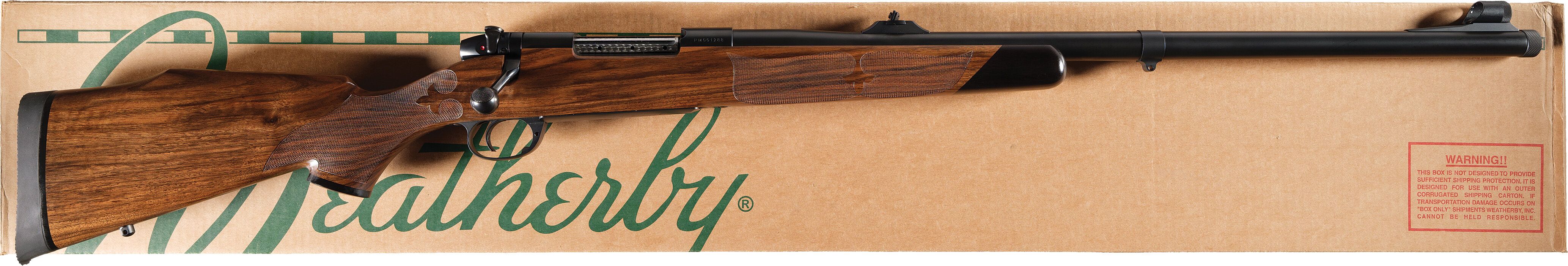 Weatherby Mark V Safari Bolt Action Rifle with Box | Rock Island Auction