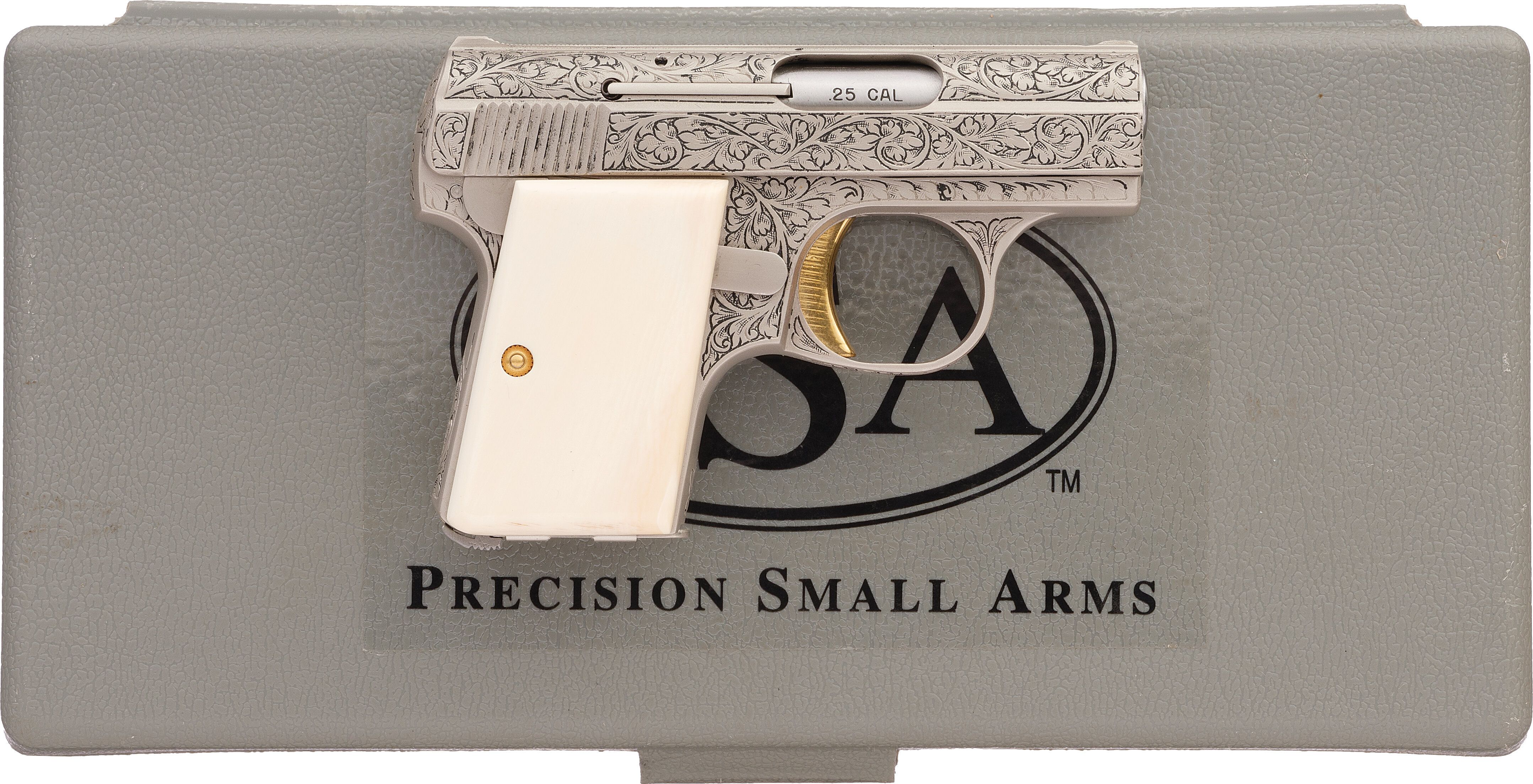 A. Bee Signed PSP-25 Renaissance Series Pocket Pistol with Case | Rock ...