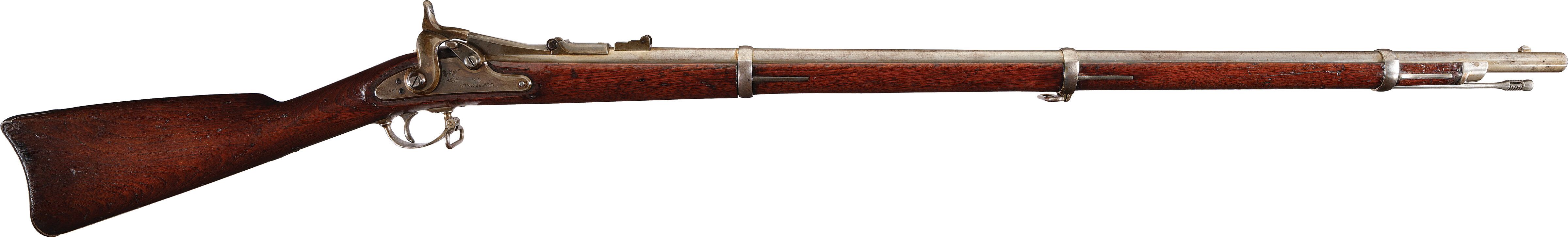 U.S. Springfield 1866 Second Allin Conversion Trapdoor Rifle | Rock ...
