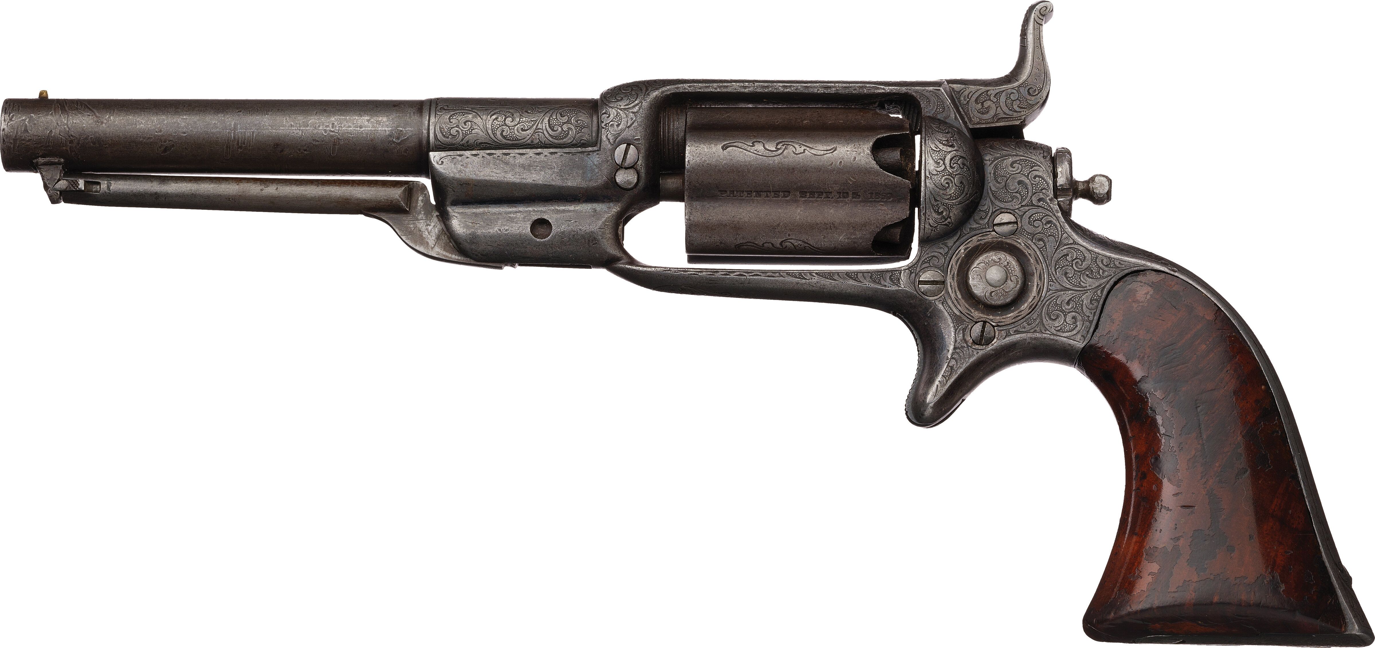 Factory Engraved Colt Model 1855 Revolver | Rock Island Auction
