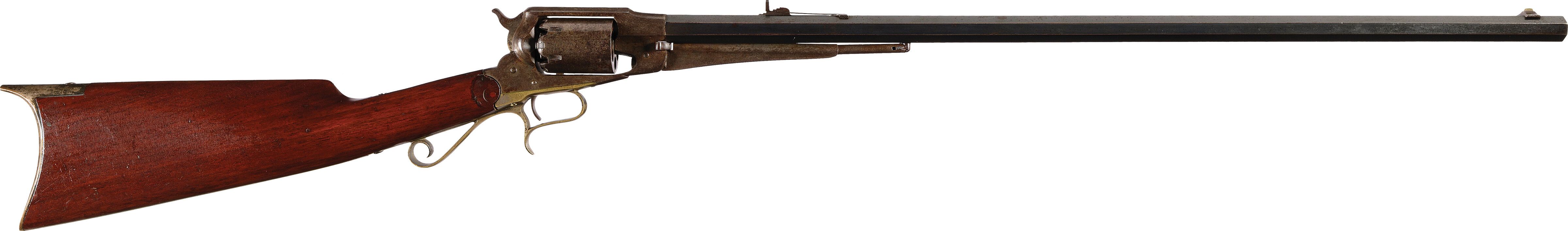 Remington New Model Percussion/Cartridge Revolving Rifle | Rock Island ...