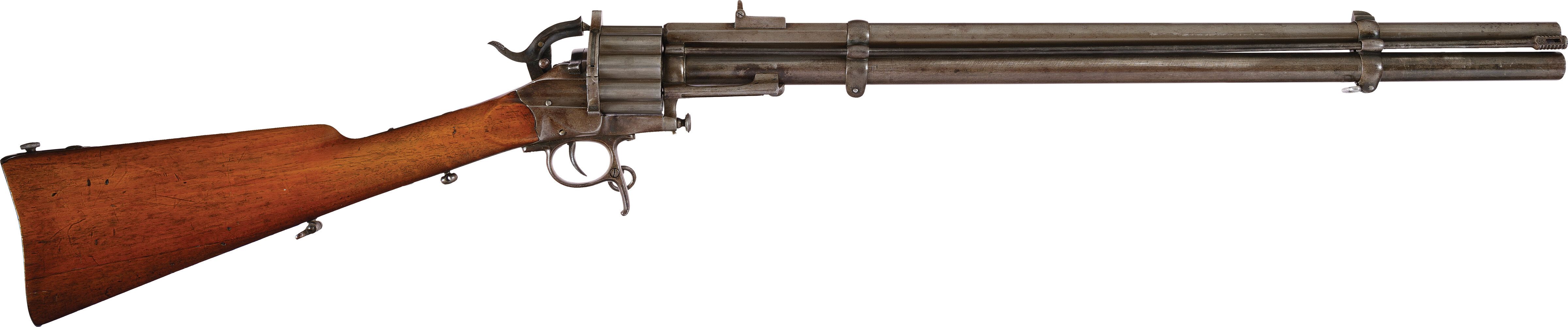 LeMat Center Fire Combination Revolving Rifle and Shotgun | Rock Island ...