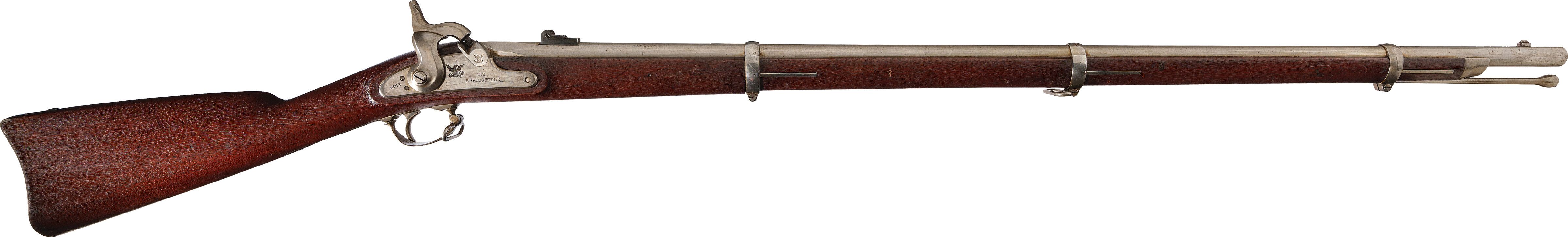 Civil War U.S. Springfield Model 1863 Type II/1864 Rifle-Musket | Rock ...