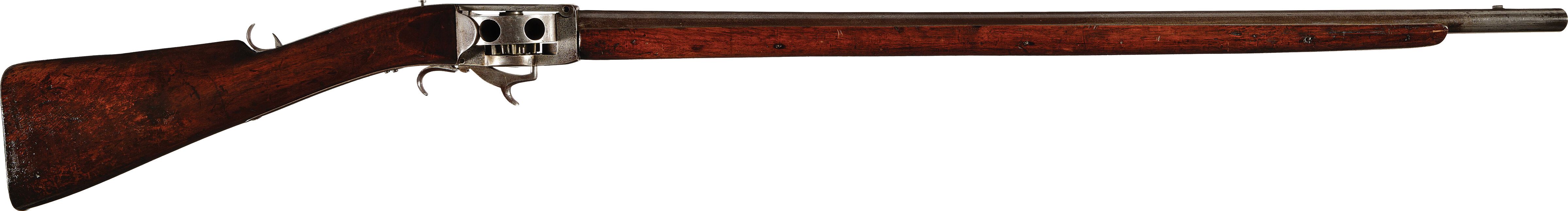 Cochran Underhammer Percussion Revolving Turret Musket | Rock Island ...