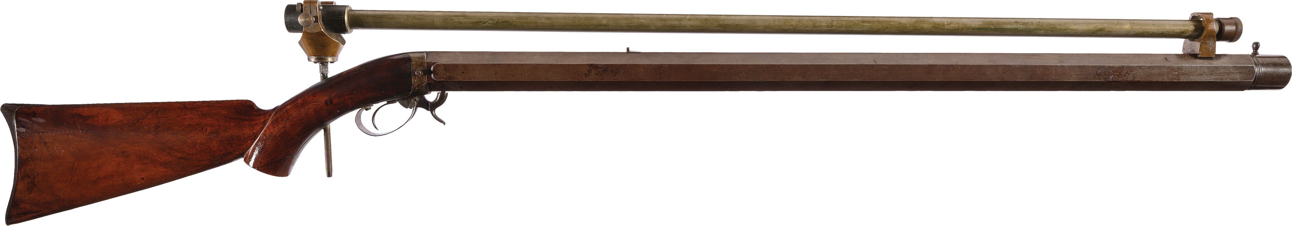 P.A. Reinhard Ohio Heavy Barrel Underhammer Percussion Rifle | Rock ...