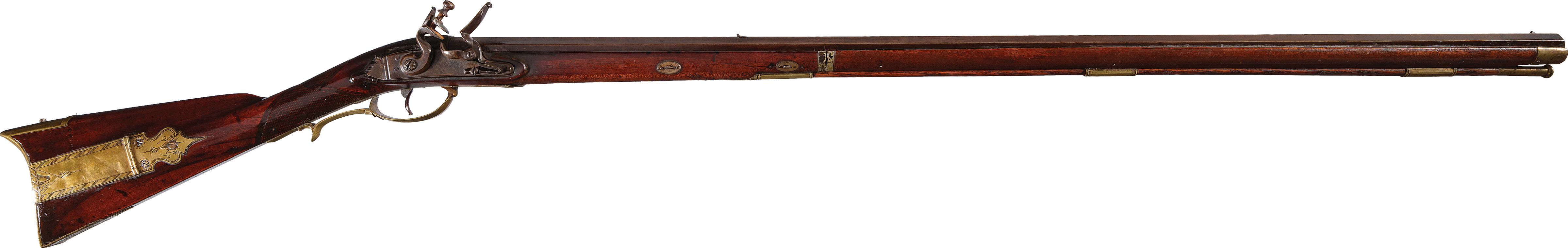 New England Flintlock American Long Rifle | Rock Island Auction