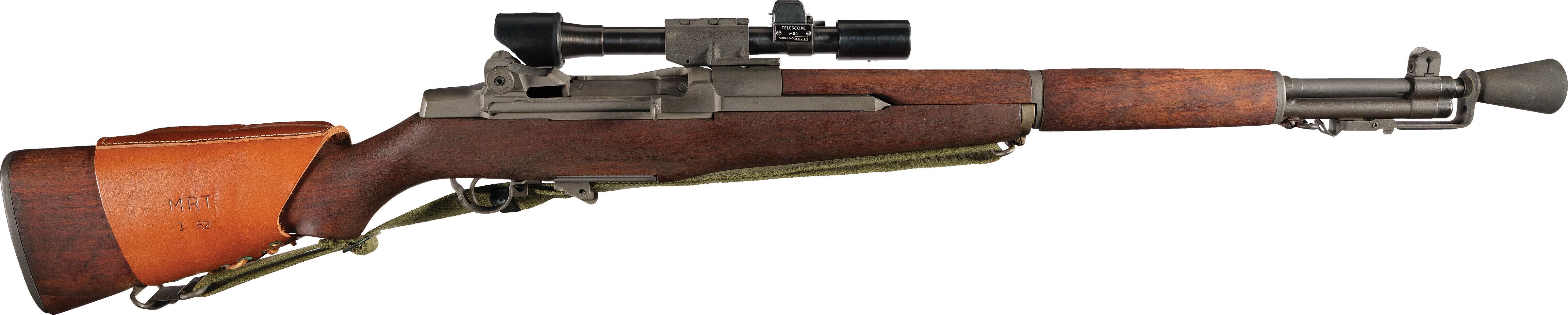 U.S. Springfield M1D Garand Sniper Rifle with M84 Scope | Rock Island ...