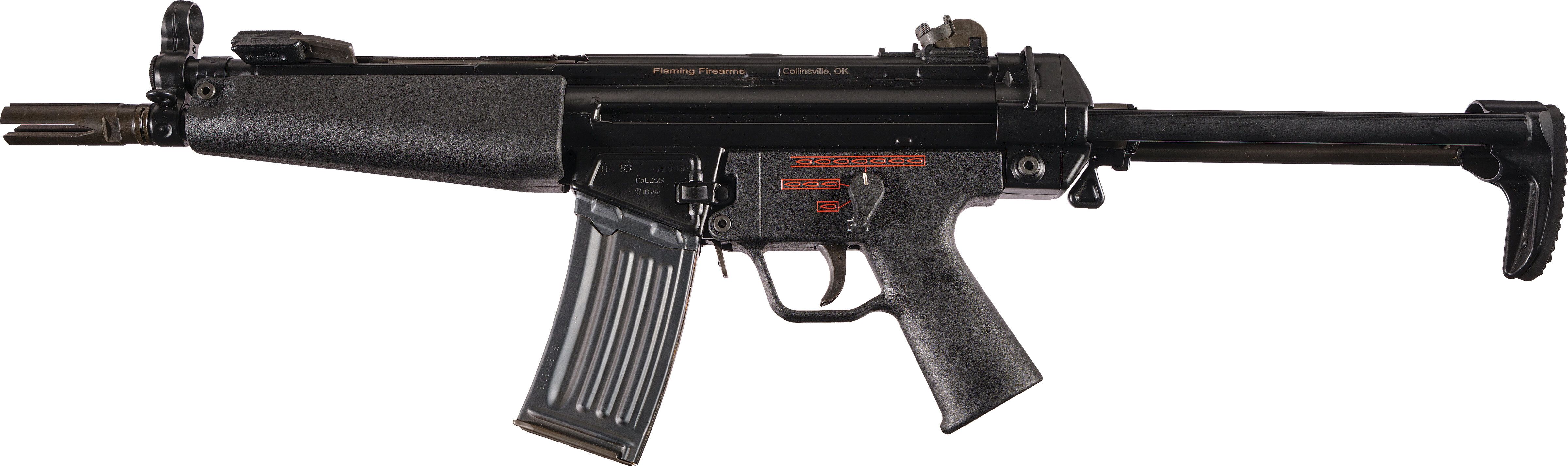 Fleming Firearmsheckler Koch Mp5sd Class Submachine Gun SOLD