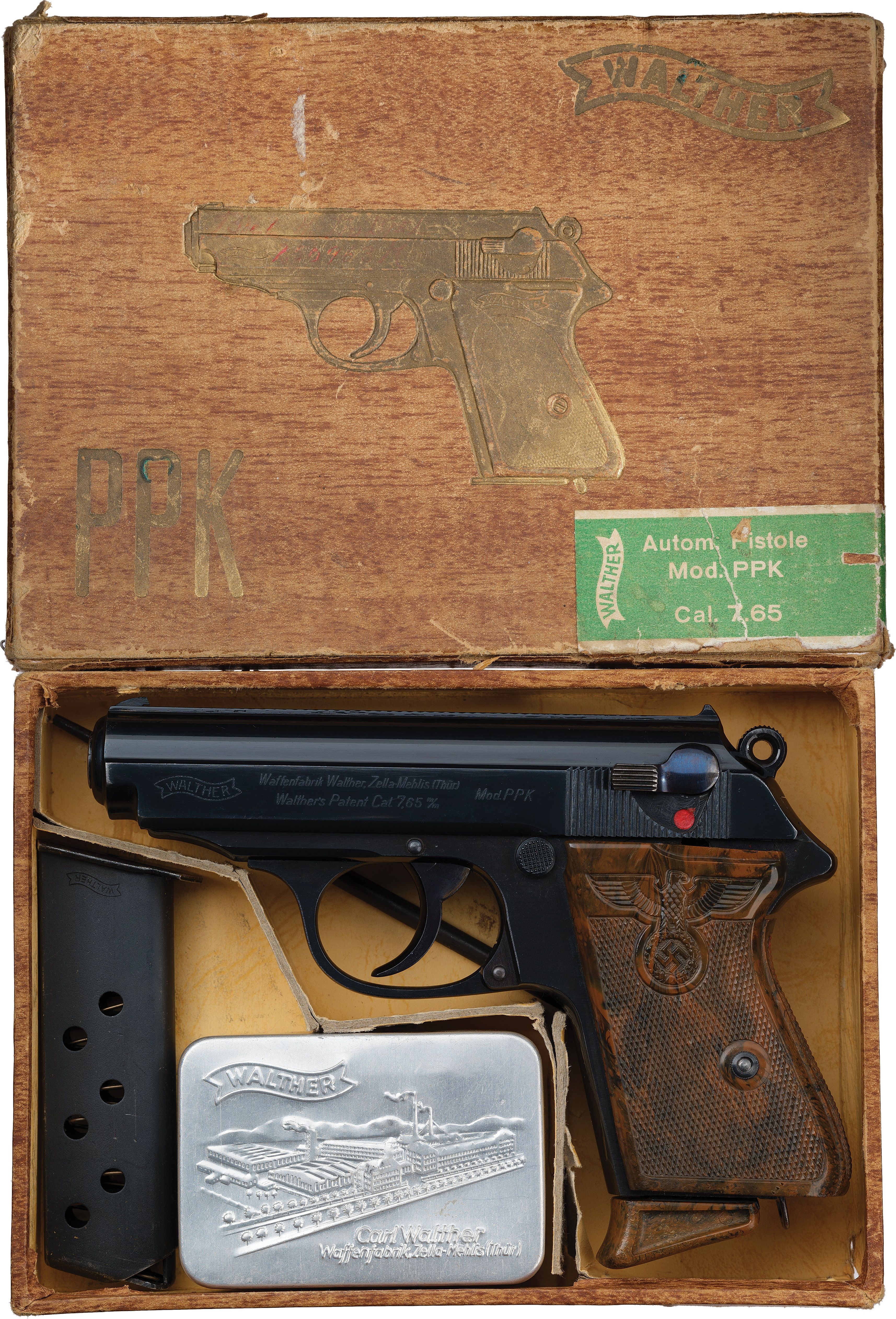 German Party Leader Walther PPK Pistol with Box | Rock Island Auction