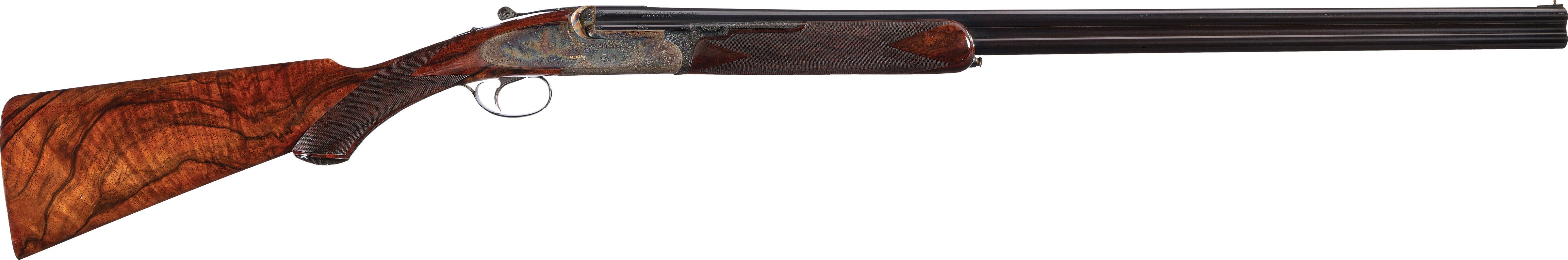 Frederique Lepinois and Morena Terri Engraved A. Galazan Shotgun | Rock ...