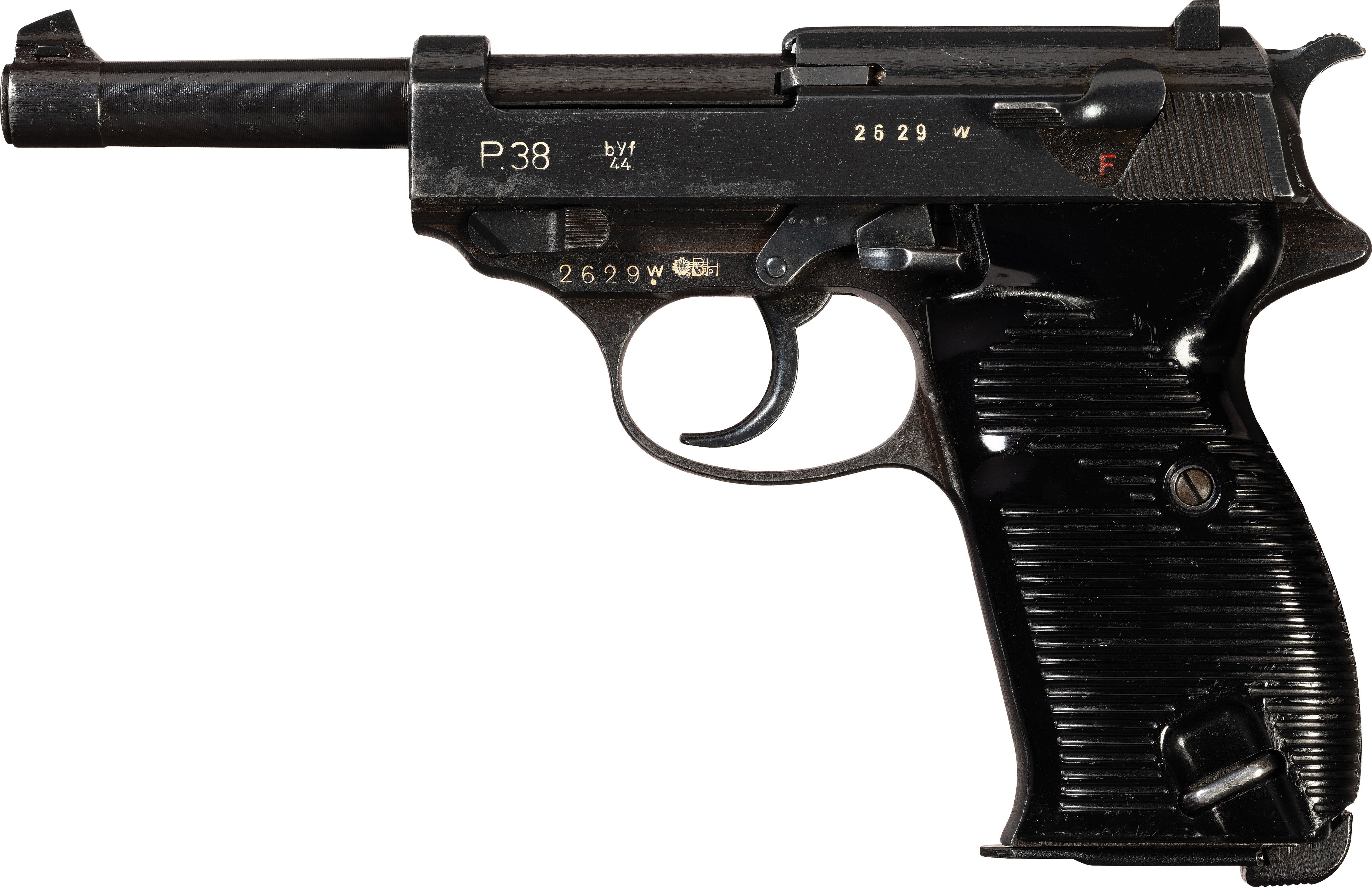 Mauser "byf/44" P.38 Semi-Automatic Pistol with "HZa" Marking | Rock ...