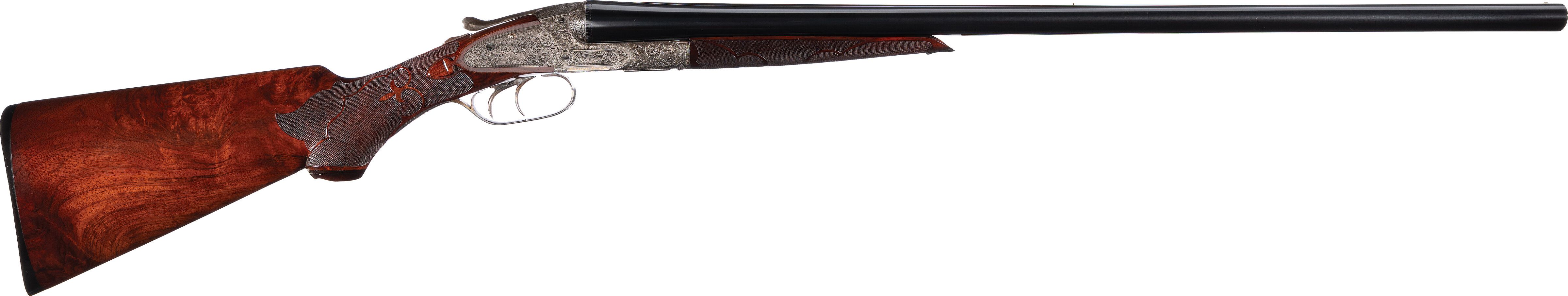 Engraved Upgraded Baker Gun Co. "Deluxe Grade" Shotgun | Rock Island ...